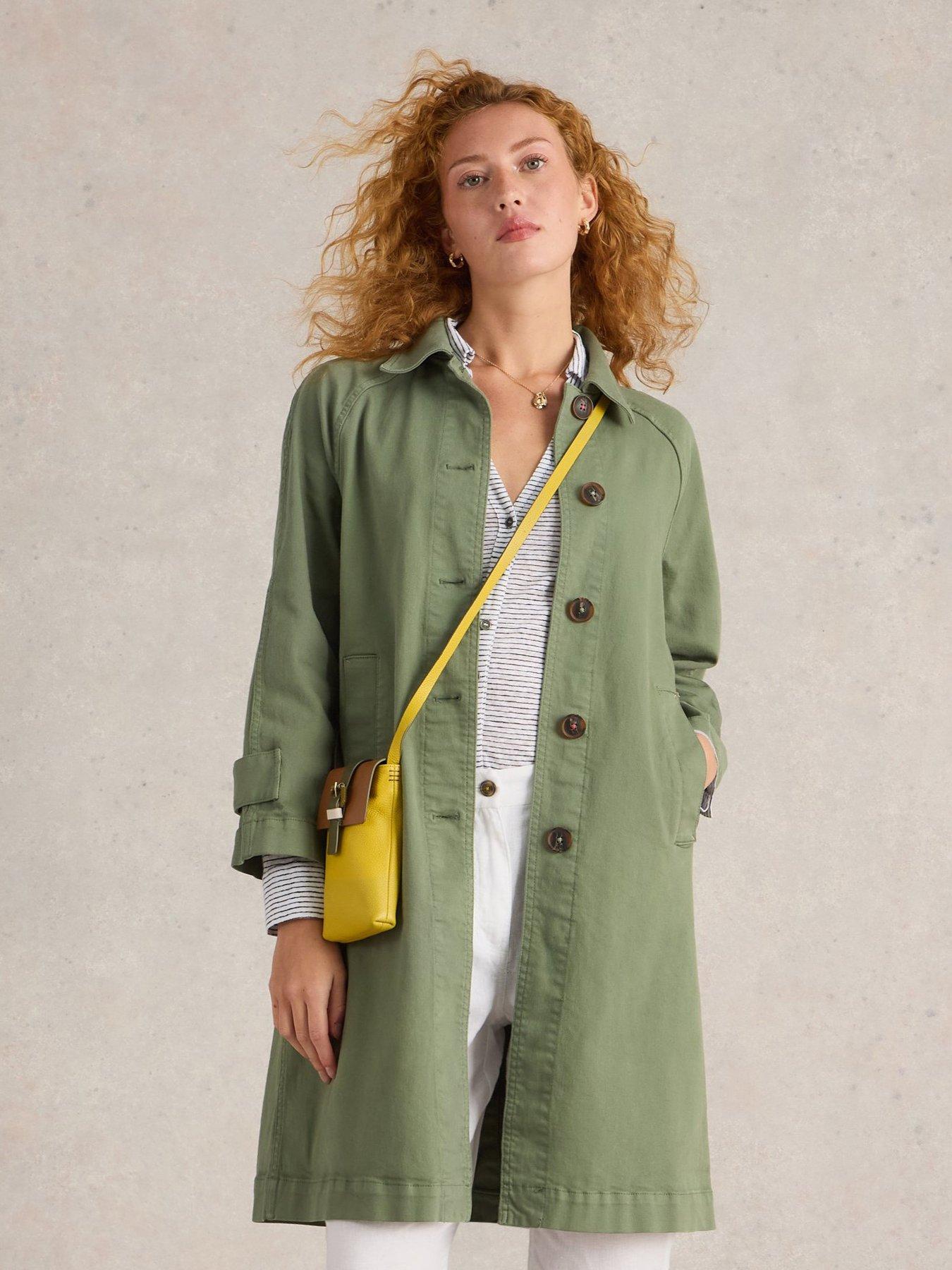 Women | Denim Jackets | Green | trench coats | Very