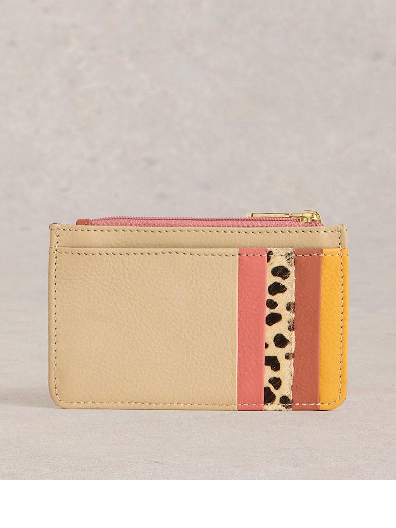 White Stuff Celia Card Holder Purse - Pink | Very