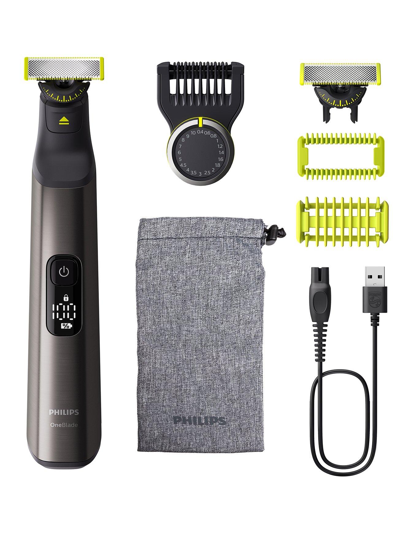 Philips OneBlade Pro 360 for Face & Body with 20-in-1 Adjustable Comb ...