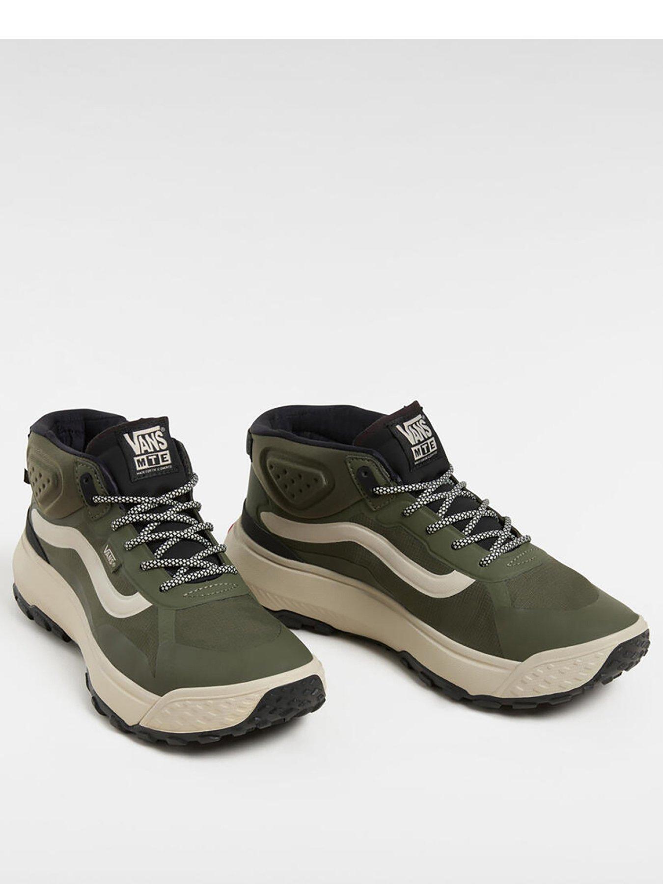Vans Men's Mte Crosspath Midi Trainers - Green | Very