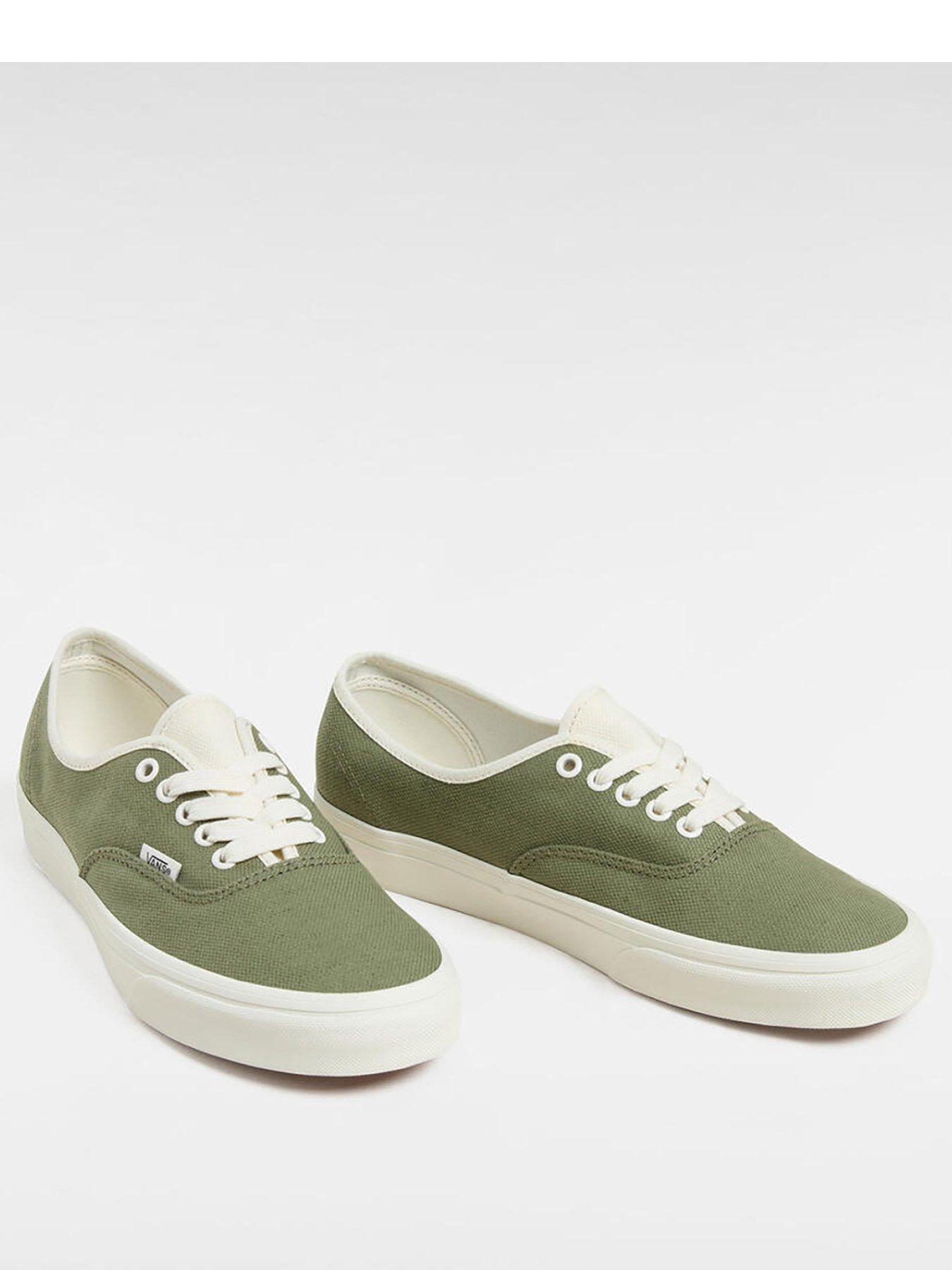 Vans Men's Authentic Trainers - Green | Very