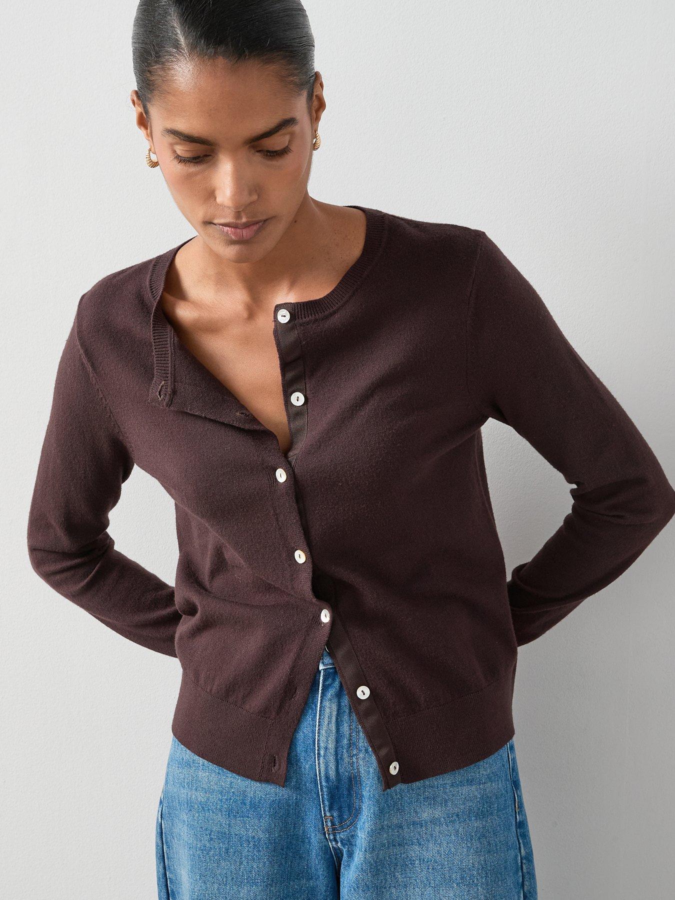 Jumpers & Cardigans | Cardigans | Brown | 20 | Women | Very