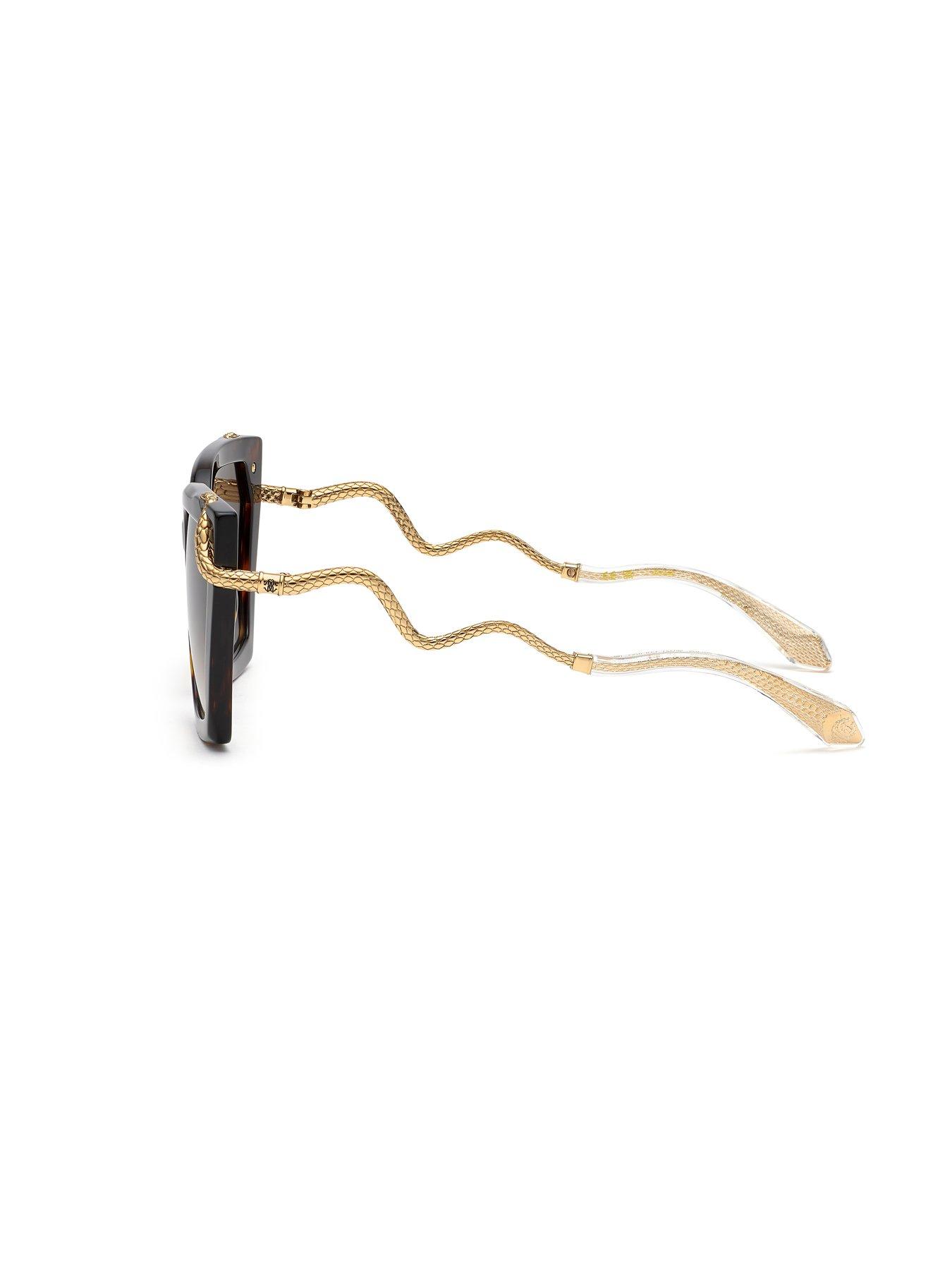 Roberto Cavalli Snake Collection Sunglasses - Brown | Very