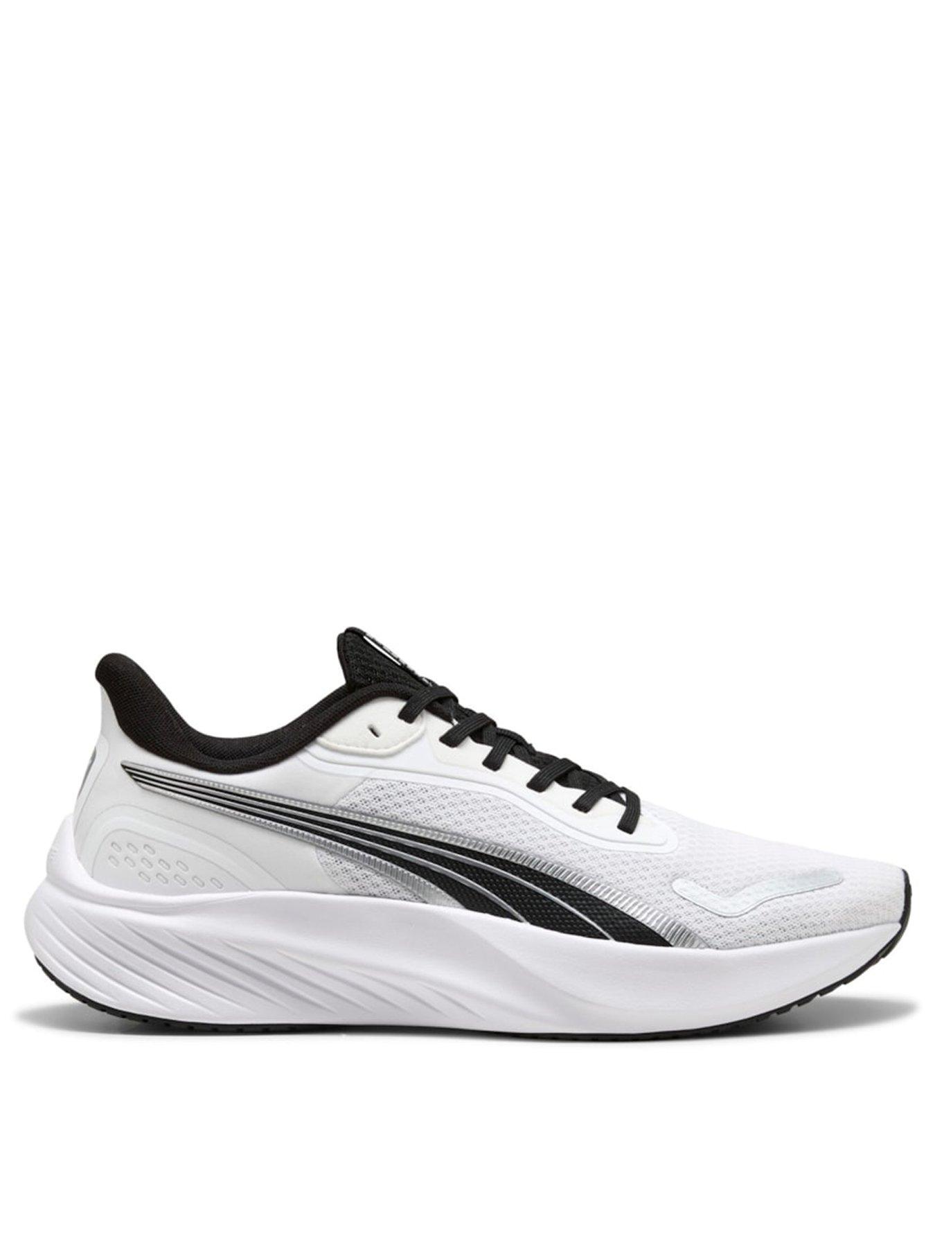 Puma Unisex Running Pounce Lite Trainers - White | Very