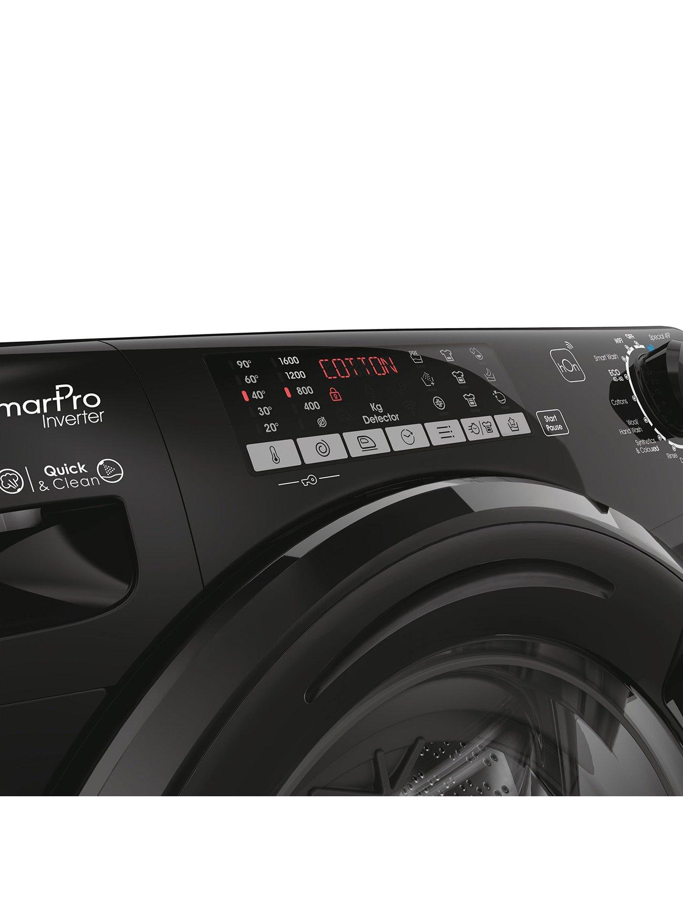 Candy CSO 696TWMBB6-80 9kg Smart Pro Inverter - Black | Very