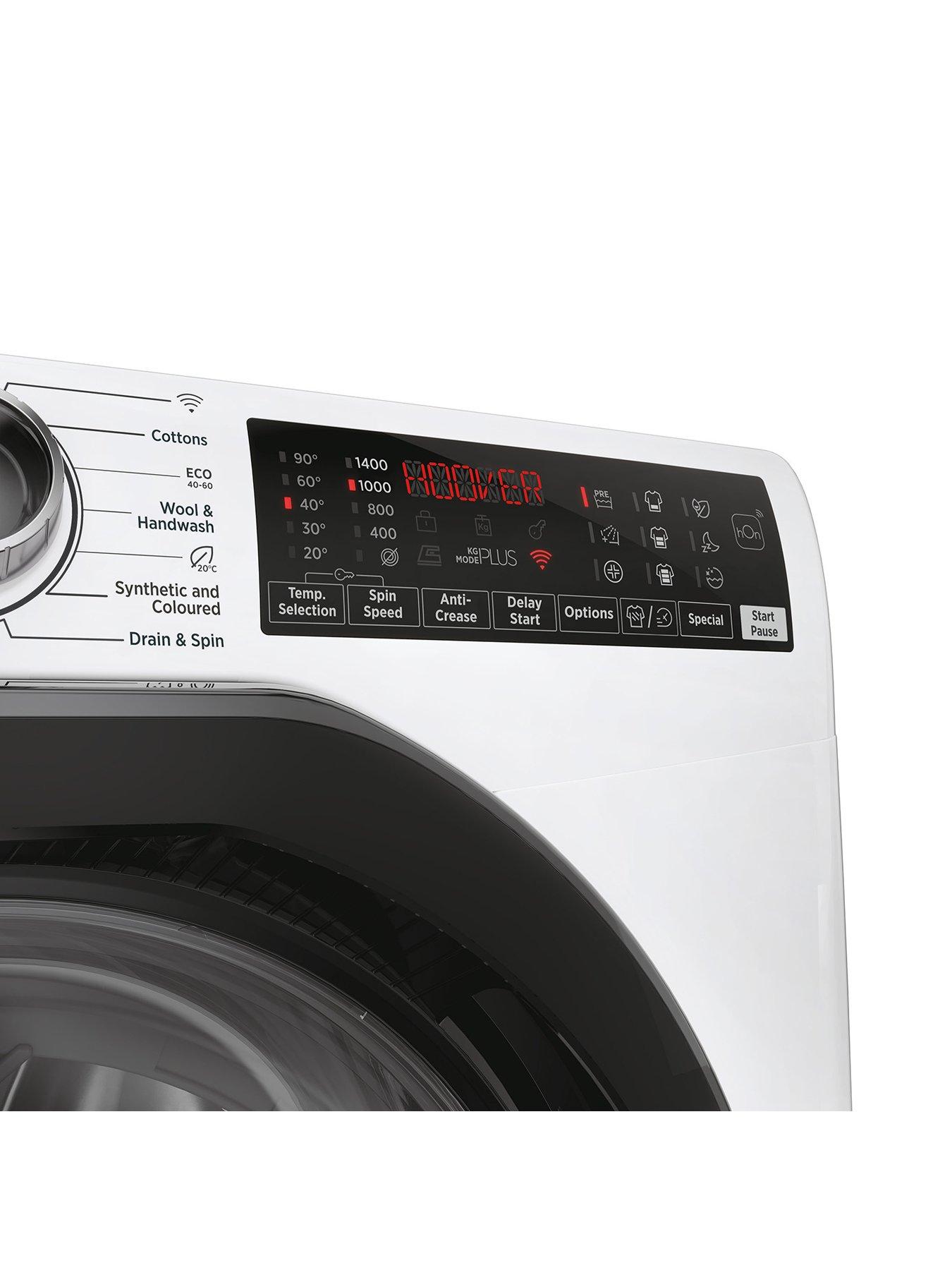 Hoover H-WASH 350 H3WPS4126TAMB580 12kg Washing Machine, A-rated, 1400 ...