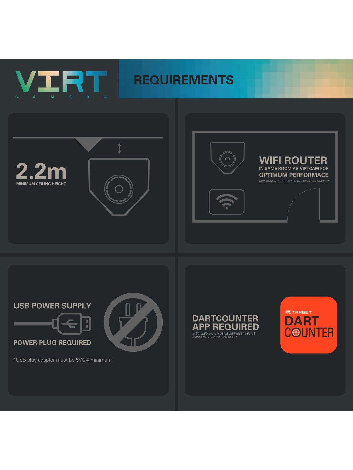 Target Virt Camera Darts | Very