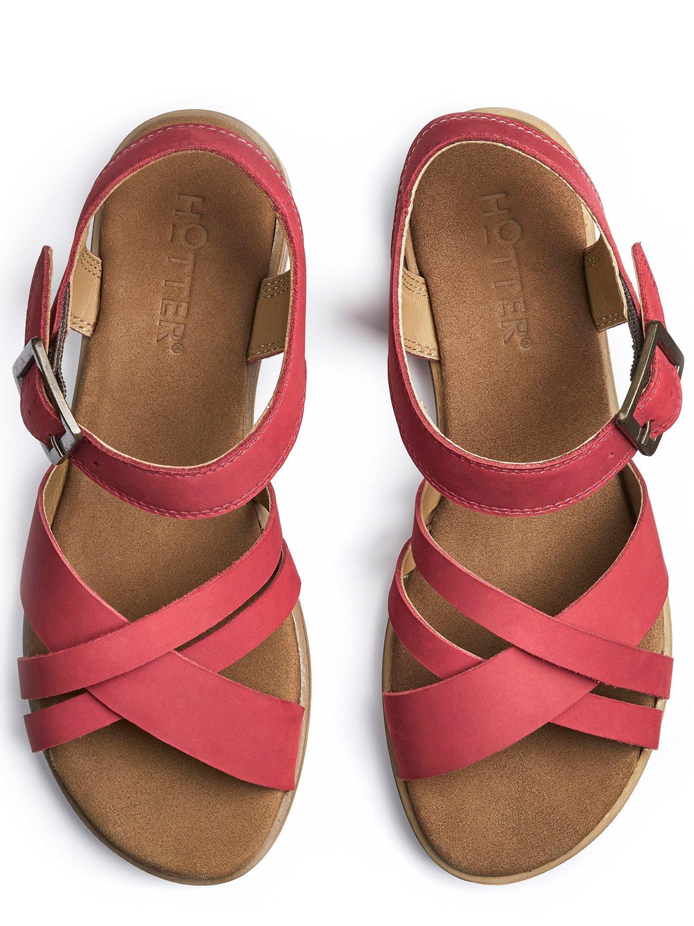 Hotter Eleanor Wide Fit Sandal - Pink | Very