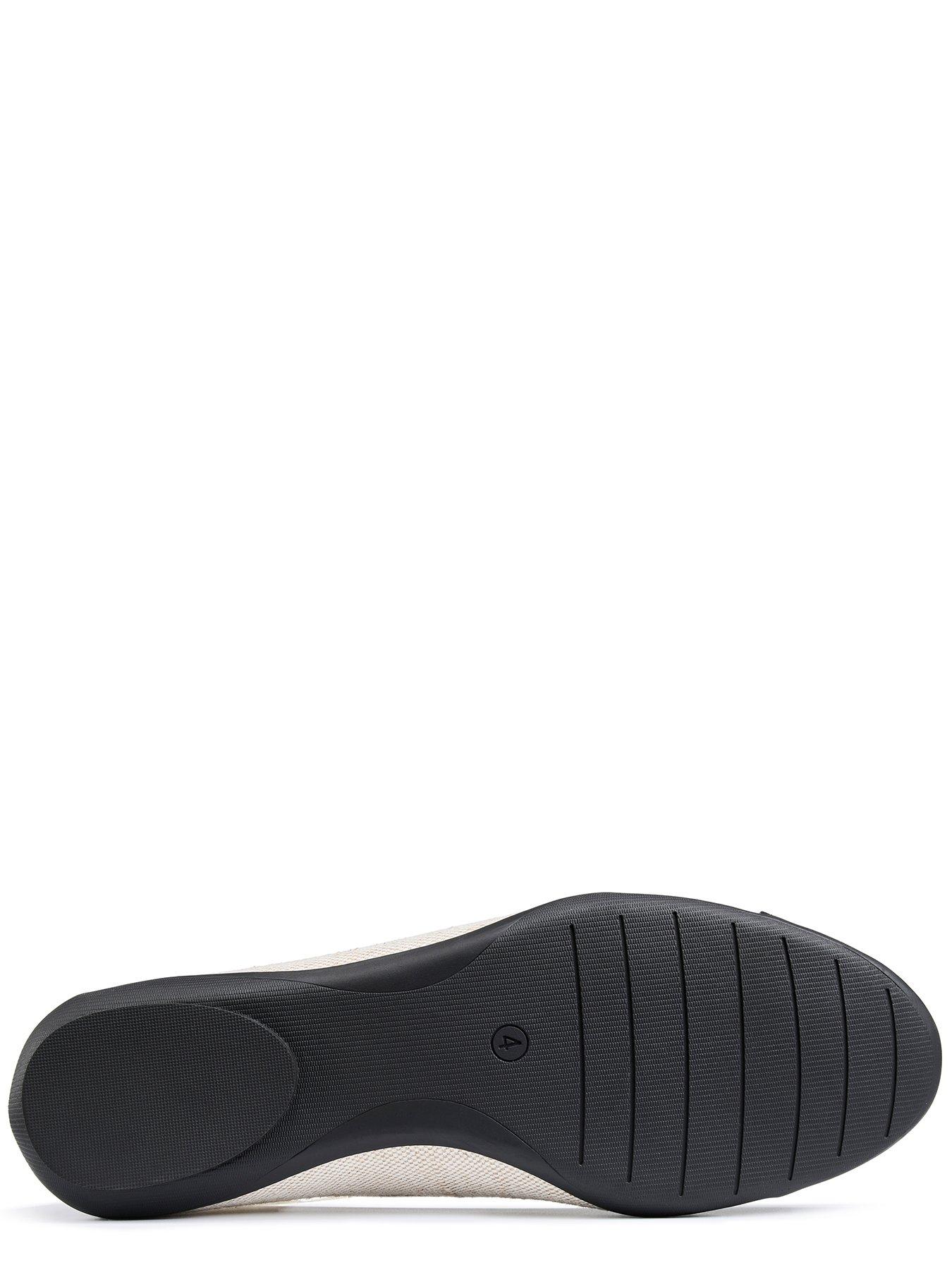 Hotter Ivy Wide Fit Ballerina Shoe - Black | Very