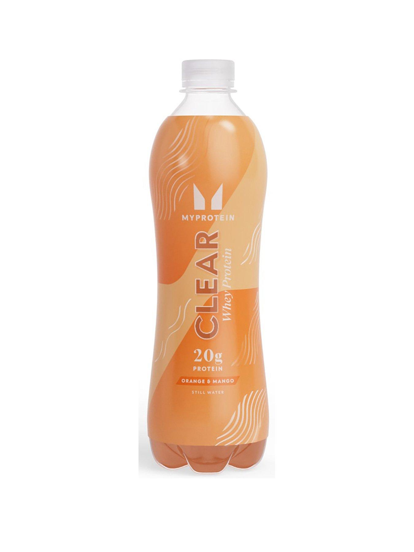 MyProtein Clear Protein Water - RTD - Orange & Mango (6 x 500ml) | Very