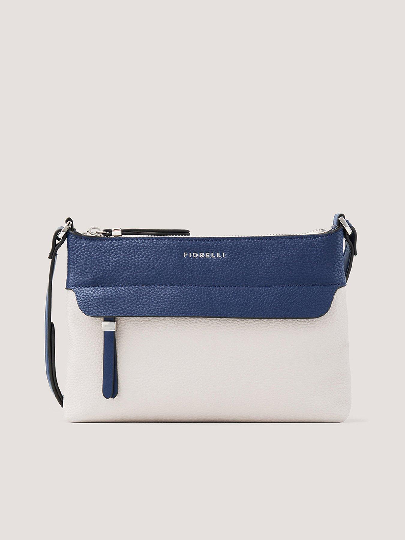 Fiorelli Isla Crossbody - Nautical Blue and Cream | Very