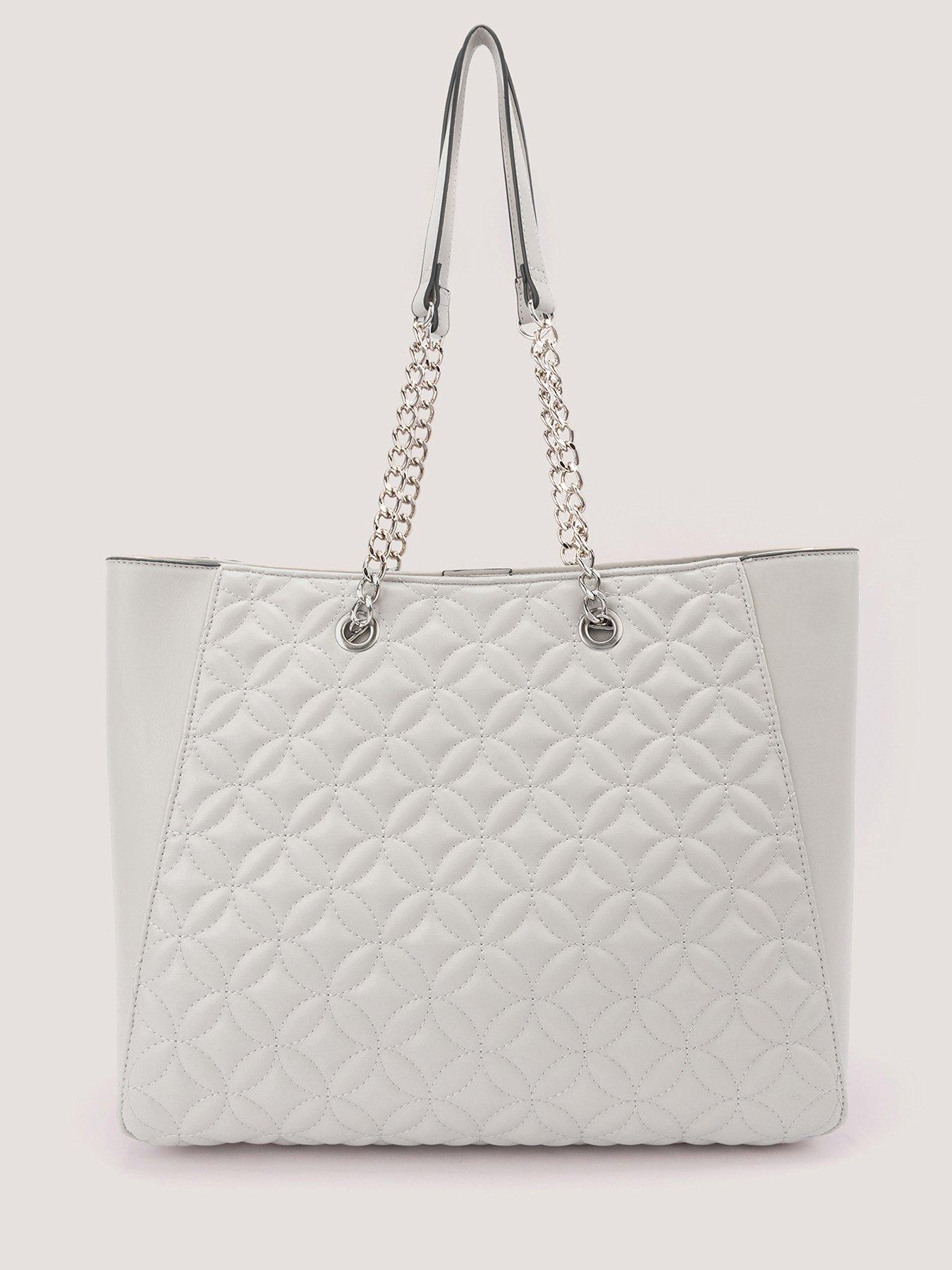 Fiorelli Camillie Chain Shopper Tote - Stone Quilt | Very