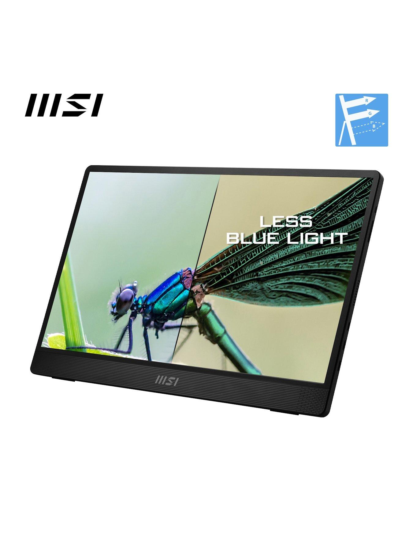 MSI PRO MP161 E2U - 15.6IN - FHD IPS - 60Hz - Portable Monitor - Black | Very