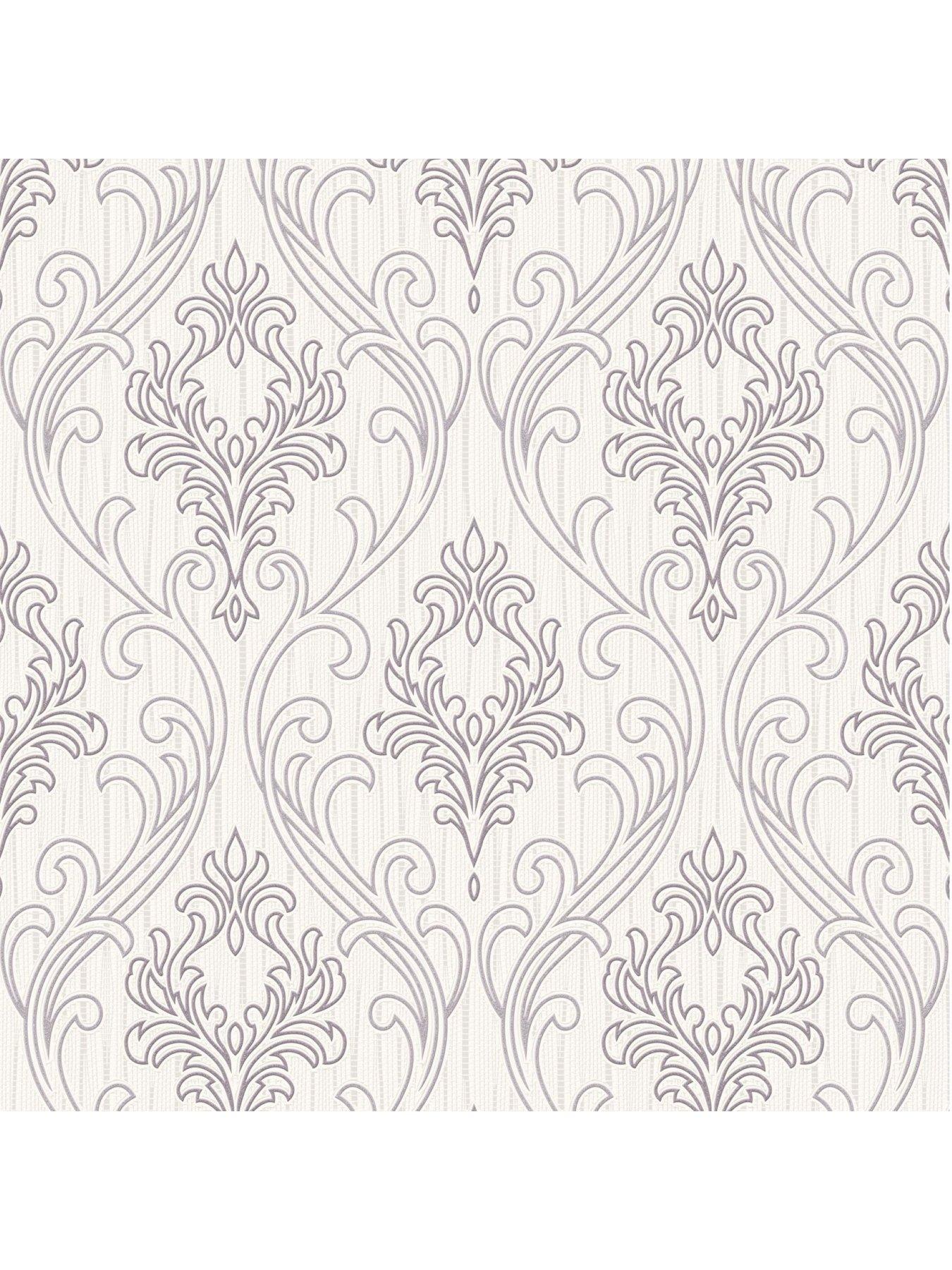 Superfresco Sfc Royale - Lilac / White Wallpaper | Very