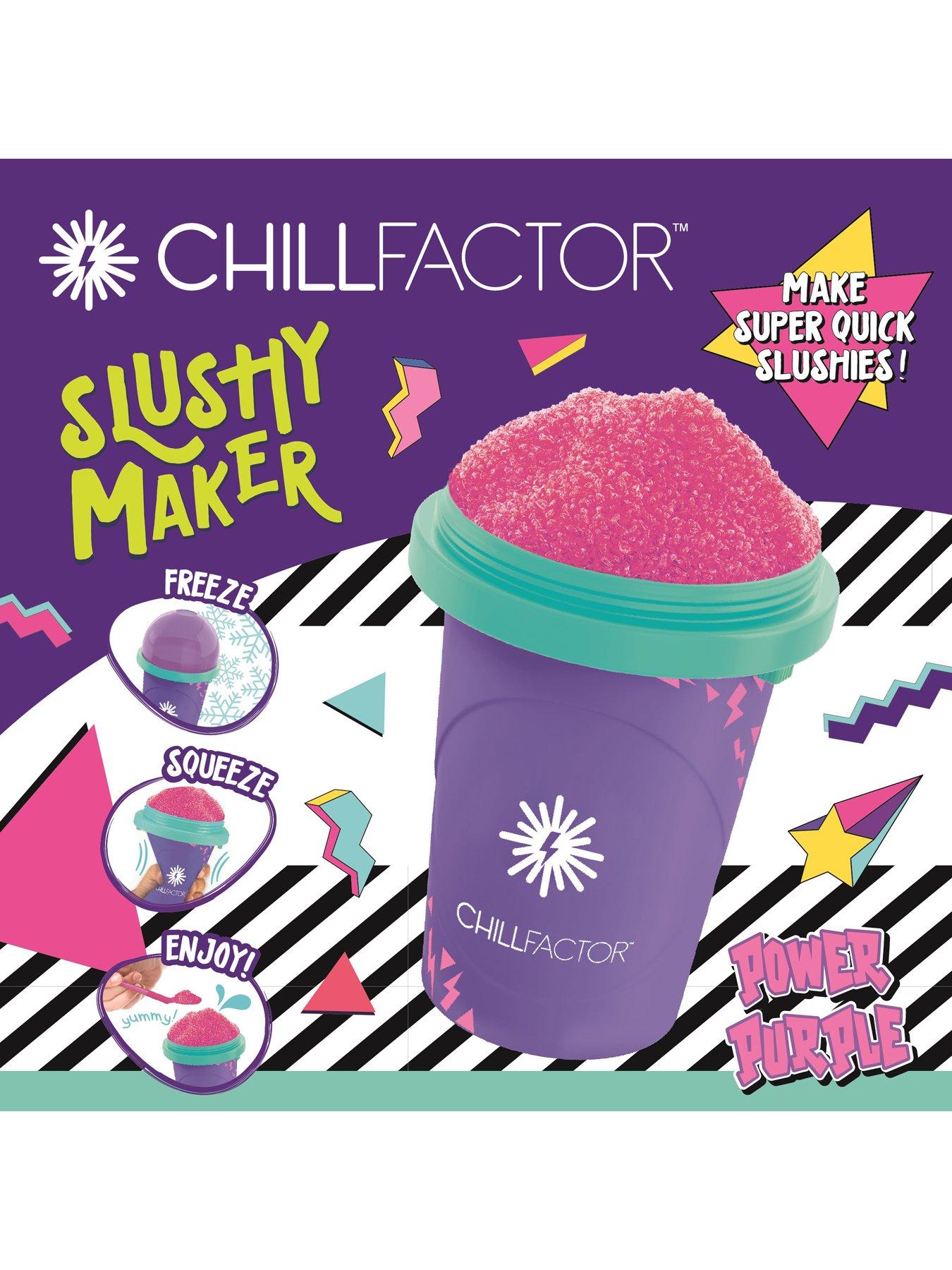 Chill Factor Slushy Maker Colour Shock - Power Purple | Very