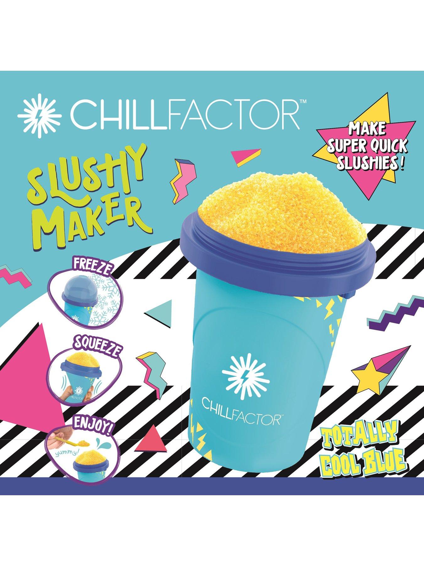 Chill Factor Slushy Maker Colour Shock - Totally Cool Blue | Very