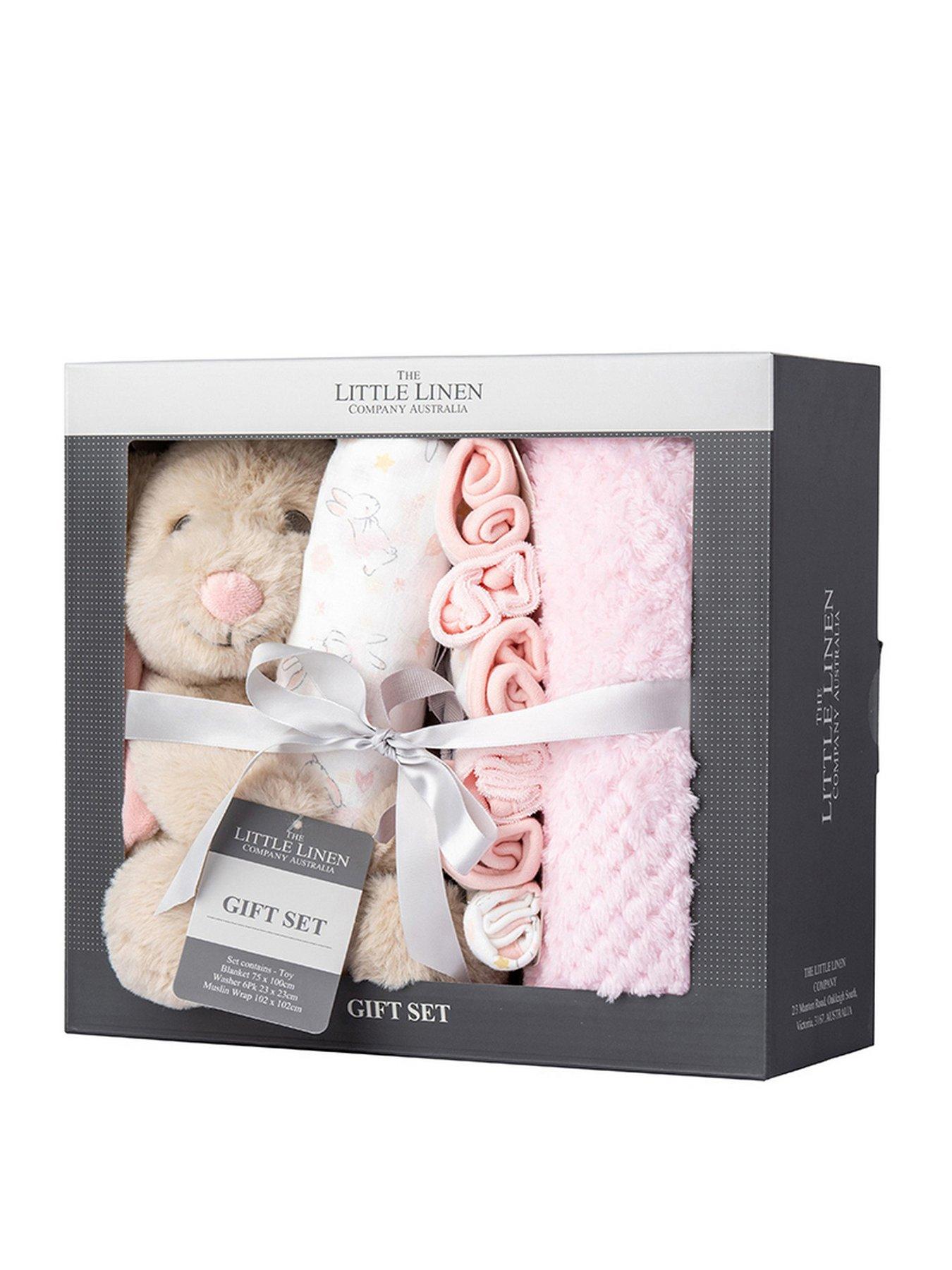 The Little Linen Company Boxed Gift Set- Ballerina Bunny | Very