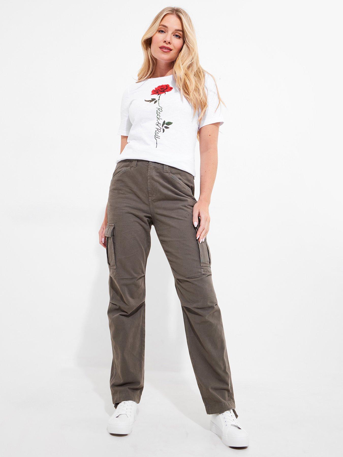 Joe Browns Rocker Rose Graphic Tee - White | Very