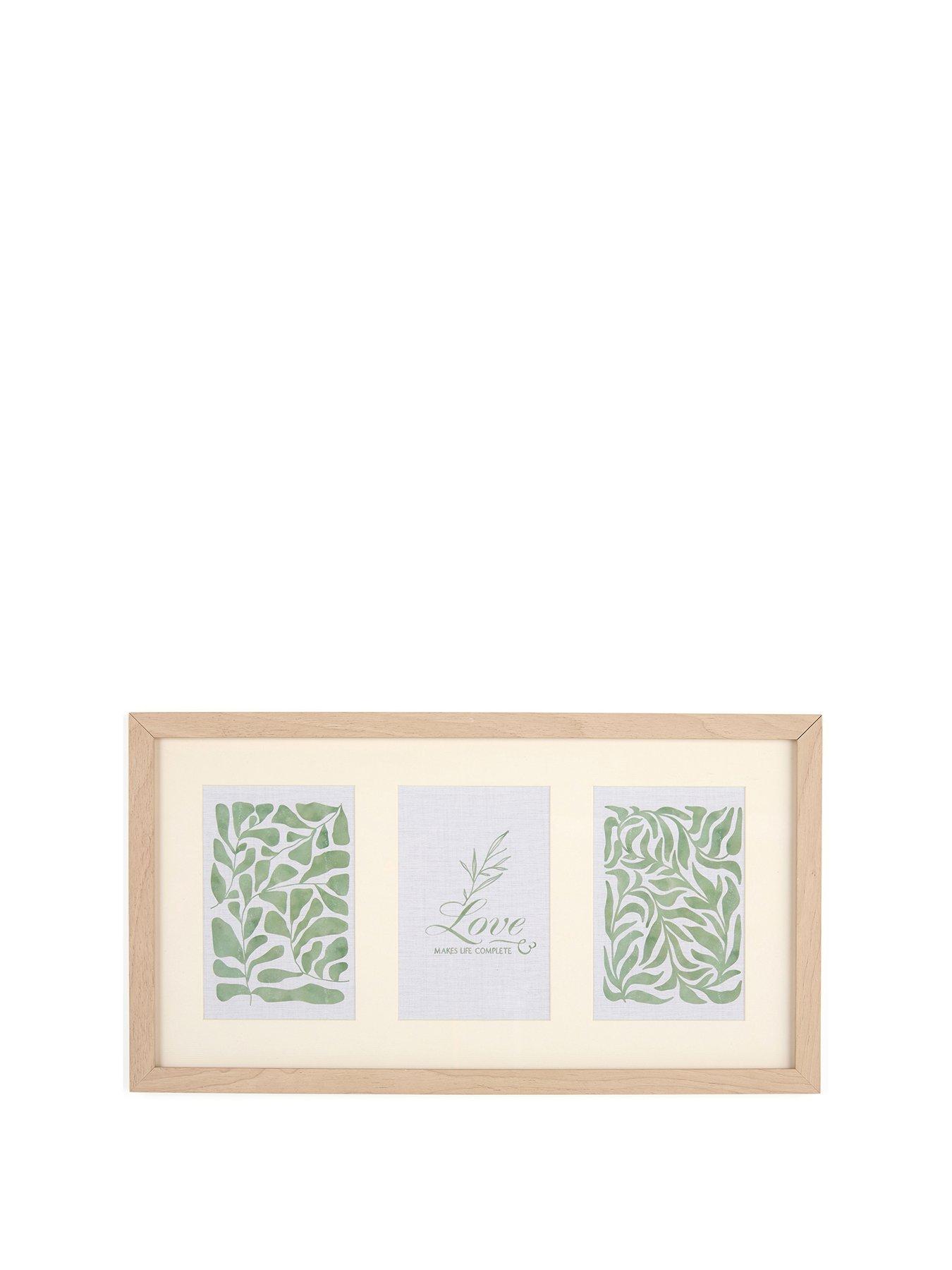 The Very Collection 3-Photo Natural Gallery Frame | Very