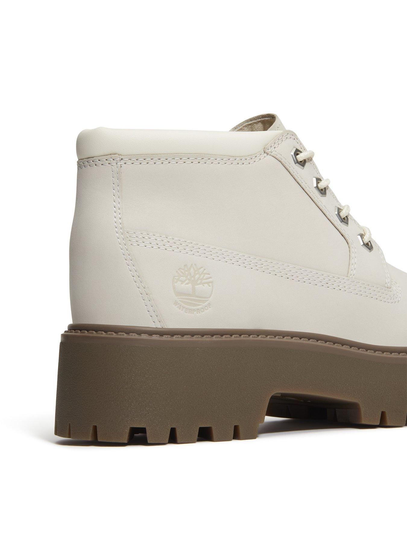 Timberland Stone Street Mid Lace Waterproof Boot - Natural Nubuck | Very