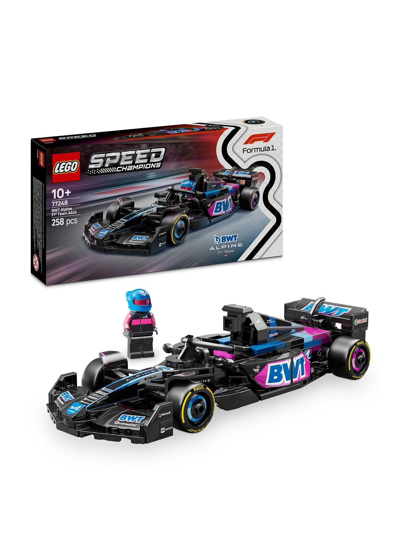 LEGO Speed Champions BWT Alpine F1 Team A524 Race Car 77248 | Very