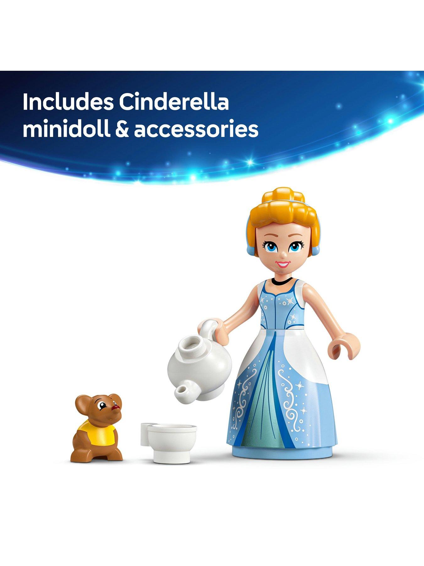 LEGO Disney Princess Cinderella’s Dress Building Kit with Character ...