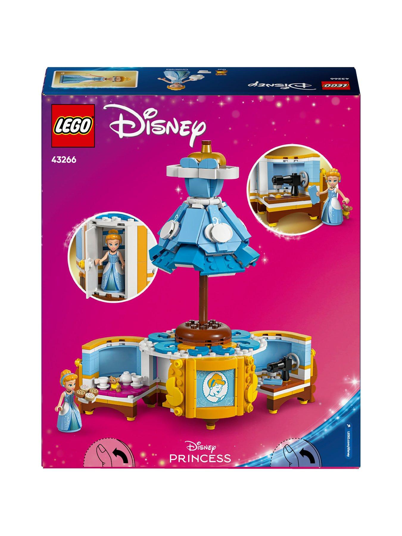 LEGO Disney Princess Cinderella’s Dress Building Kit with Character ...