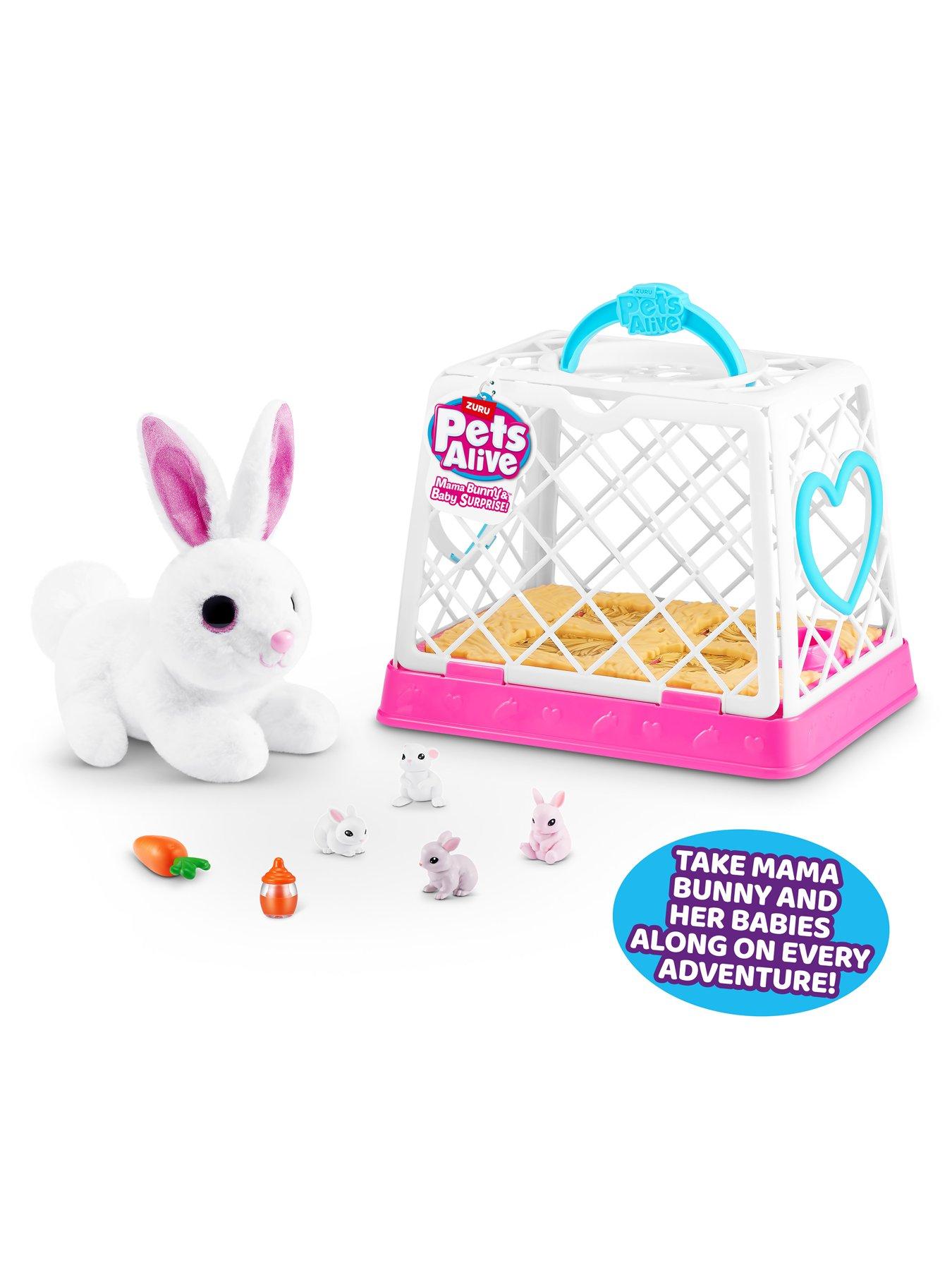 Pets Alive Mama Bunny & Baby Surprise Playset | Very