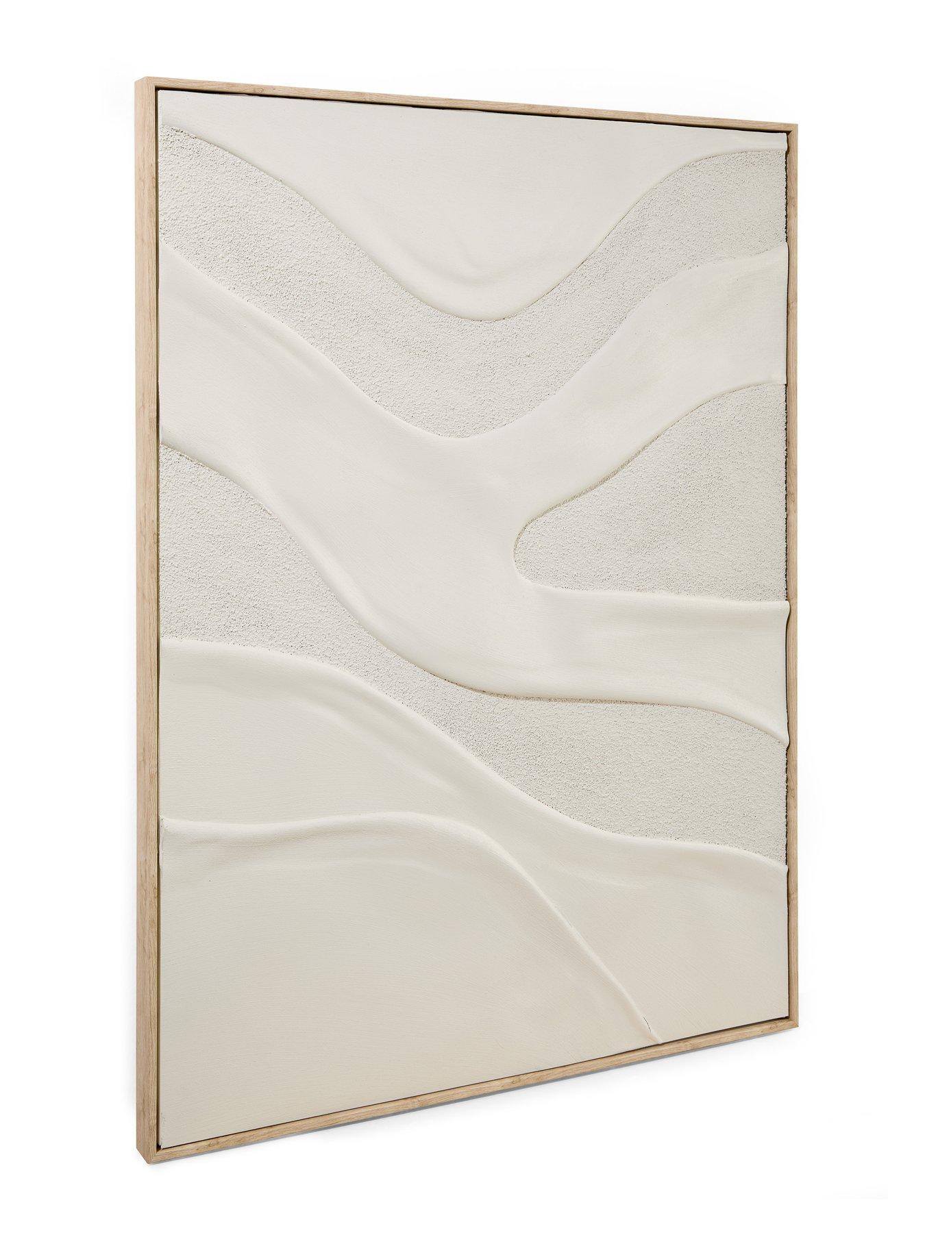 The Very Collection White Sand Hand Paint Capped Canvas 60x80cm - FSC ...