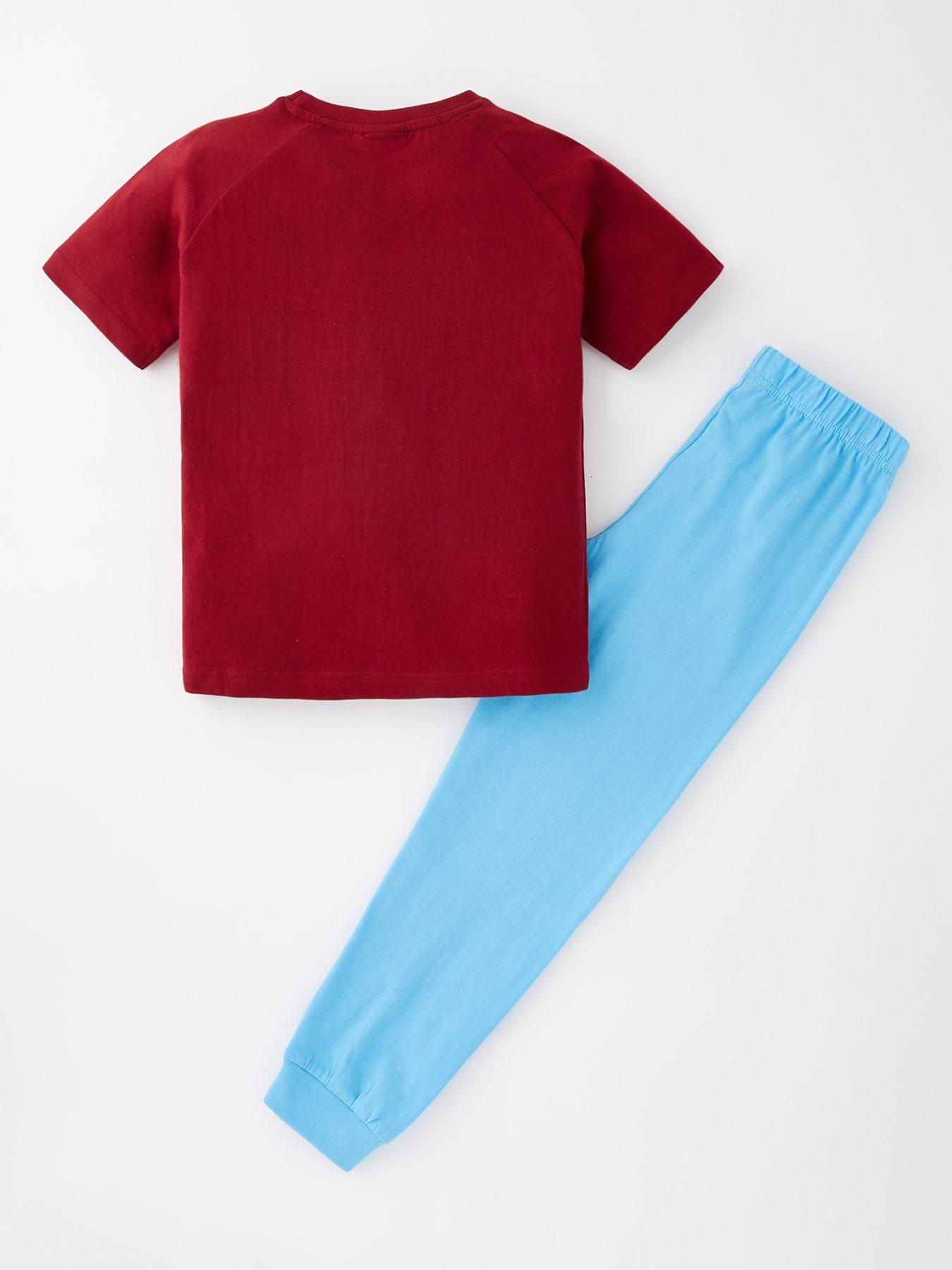West Ham United West Ham United FC Football Short Sleeve Pyjamas ...