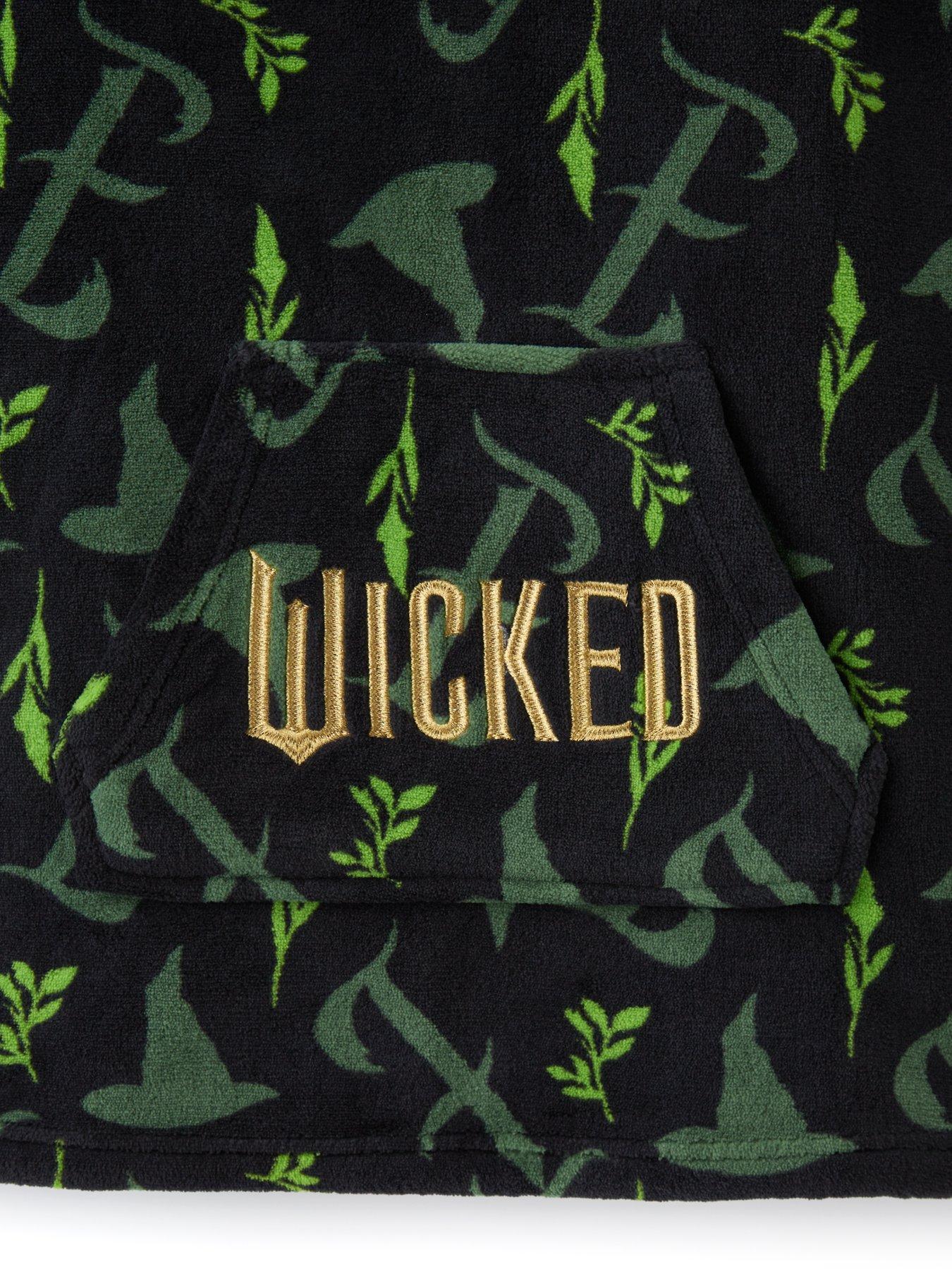 Wicked Elphaba Hooded Blanket - Green | Very