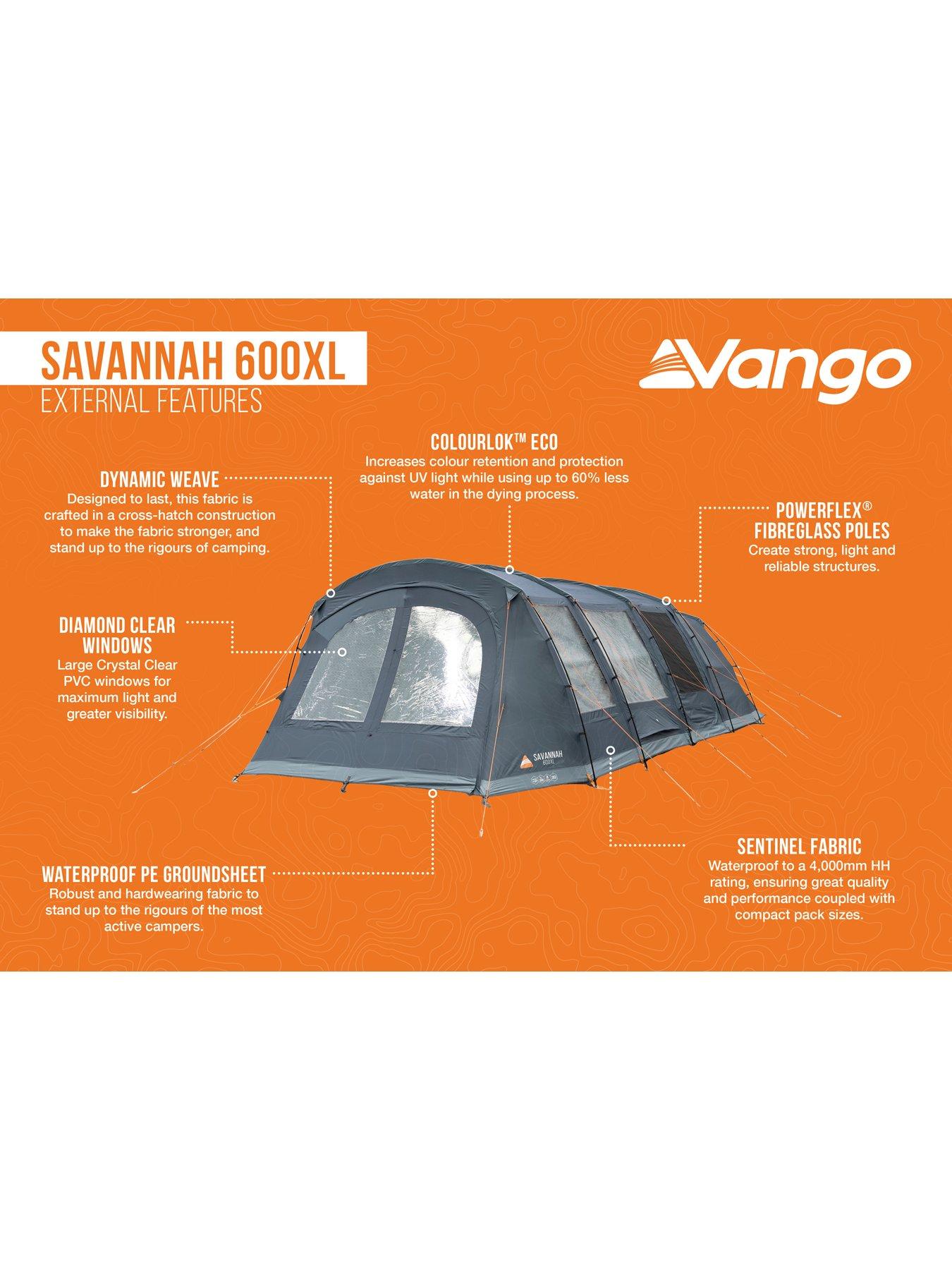 Vango Savannah 600XL Package Tent | Very