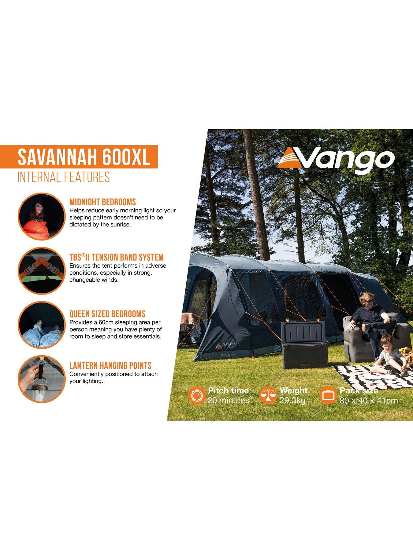 Vango Savannah 600XL Package Tent | Very