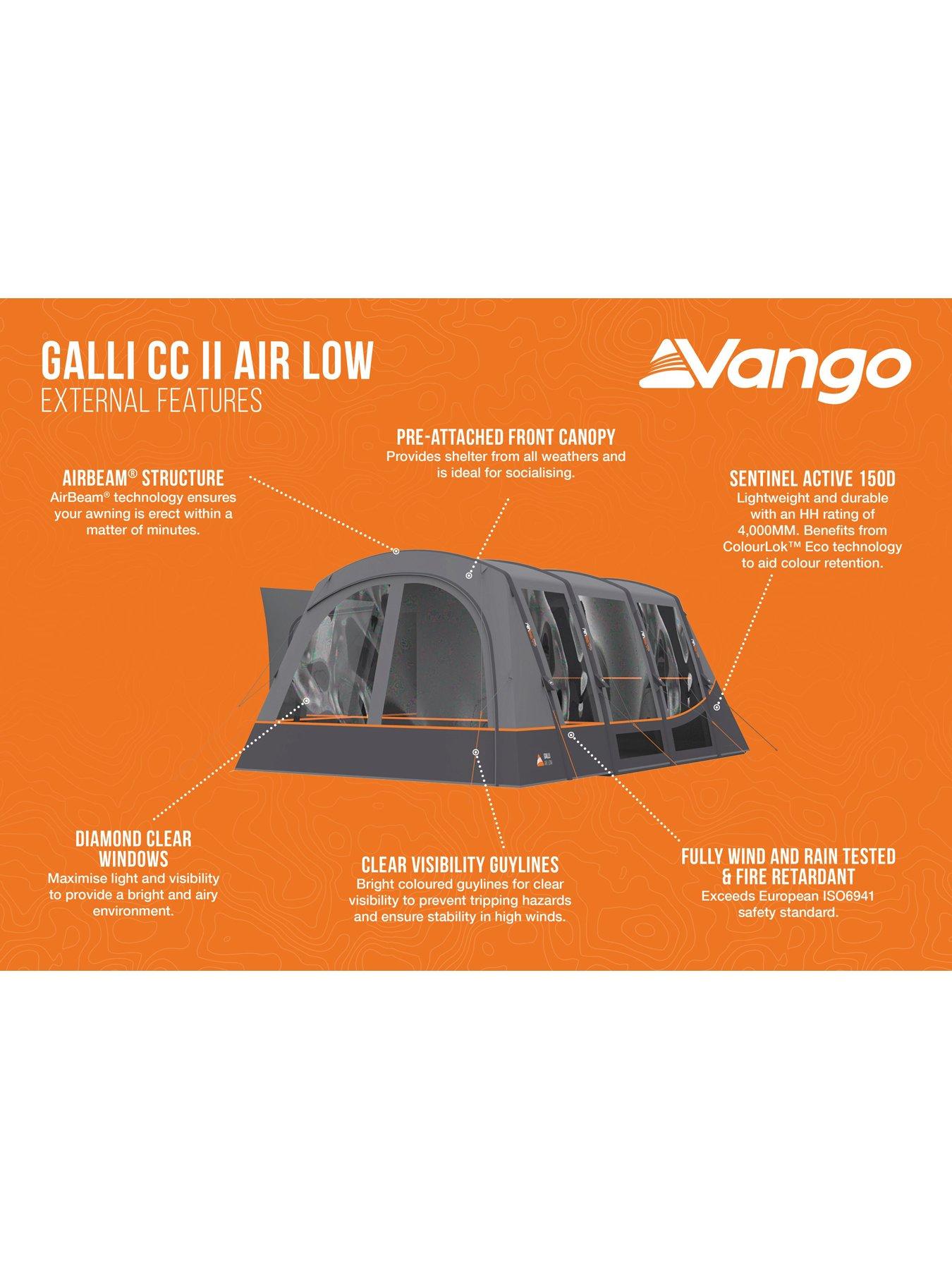 Vango Galli CC II Air Low Drive Away Awning | Very