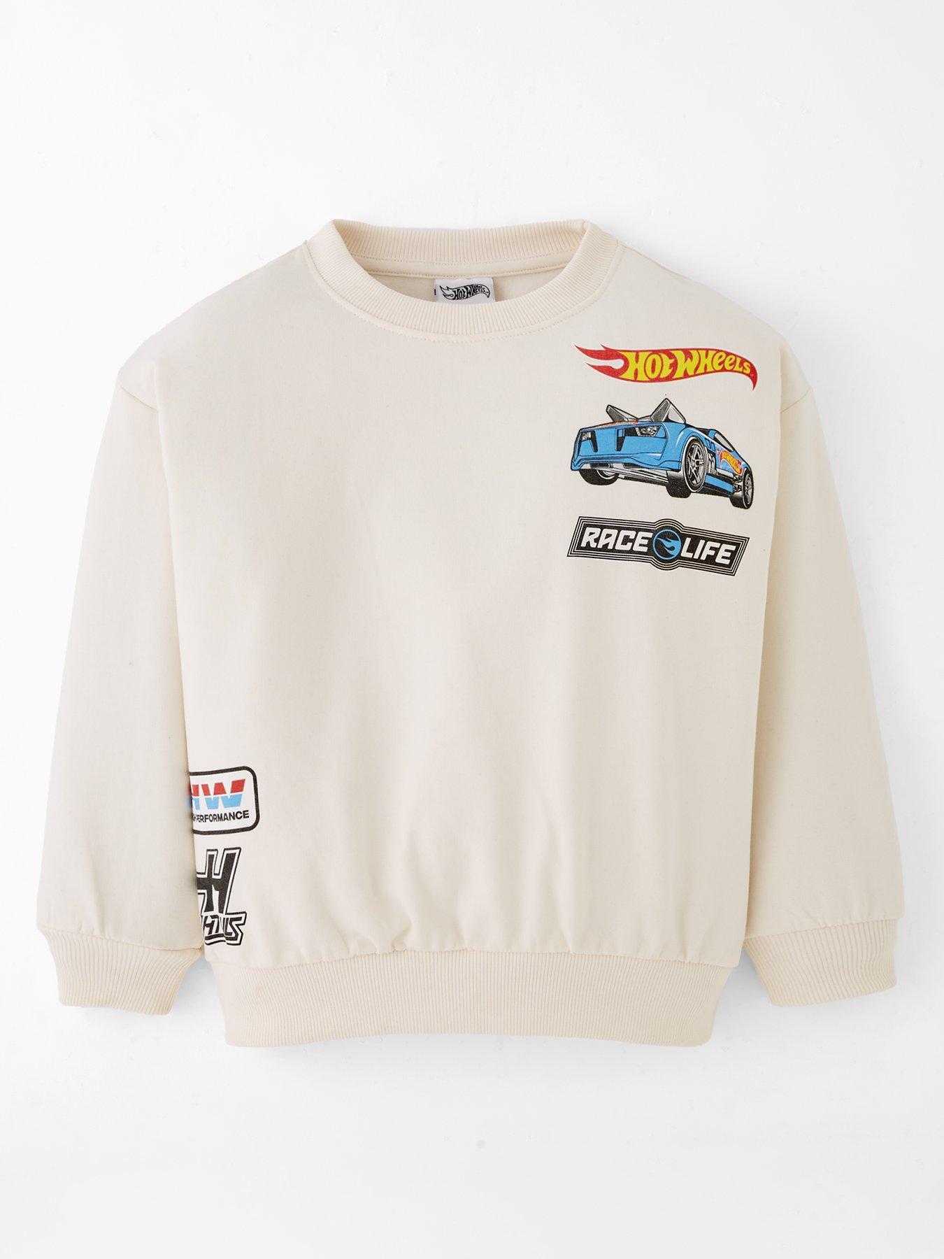 Hot Wheels Graphic Print Sweater - Black | Very