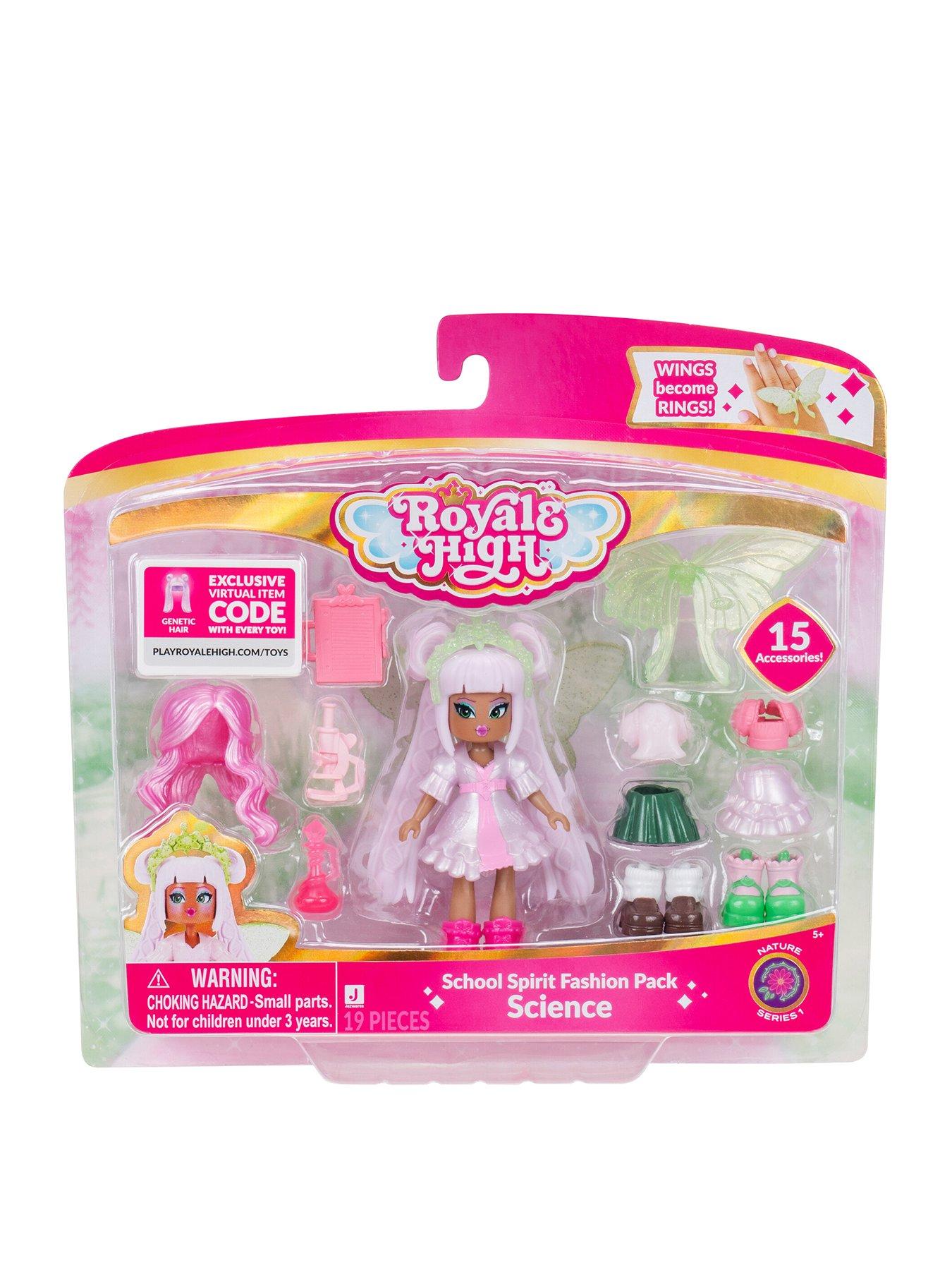 Royale High 3” School Spirit Fashion Pack: Science - Nature Series 1 | Very