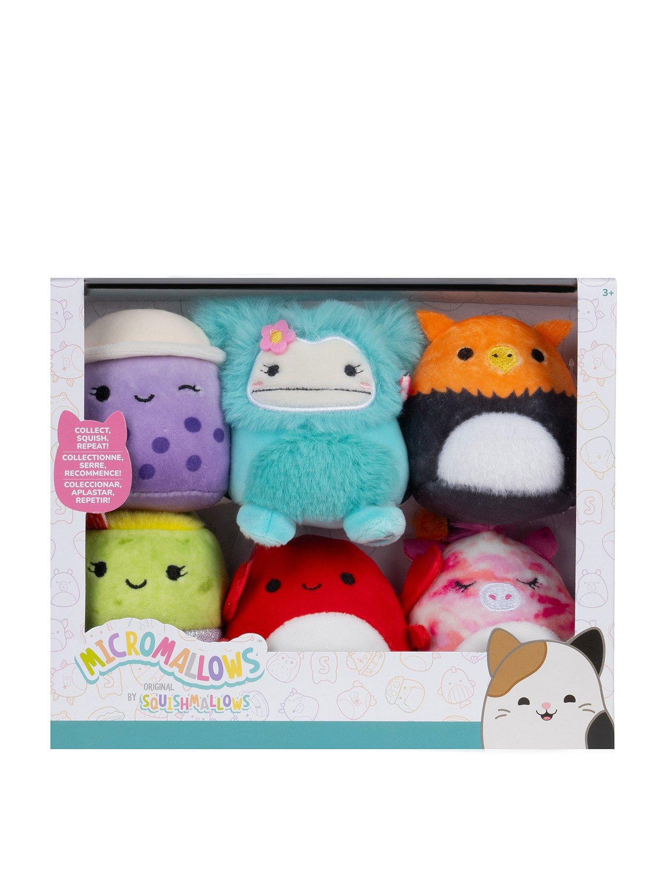 Micromallows 6 Pack Plush (2.5-Inch Myrna, Henley, Carlos, Anjara ...