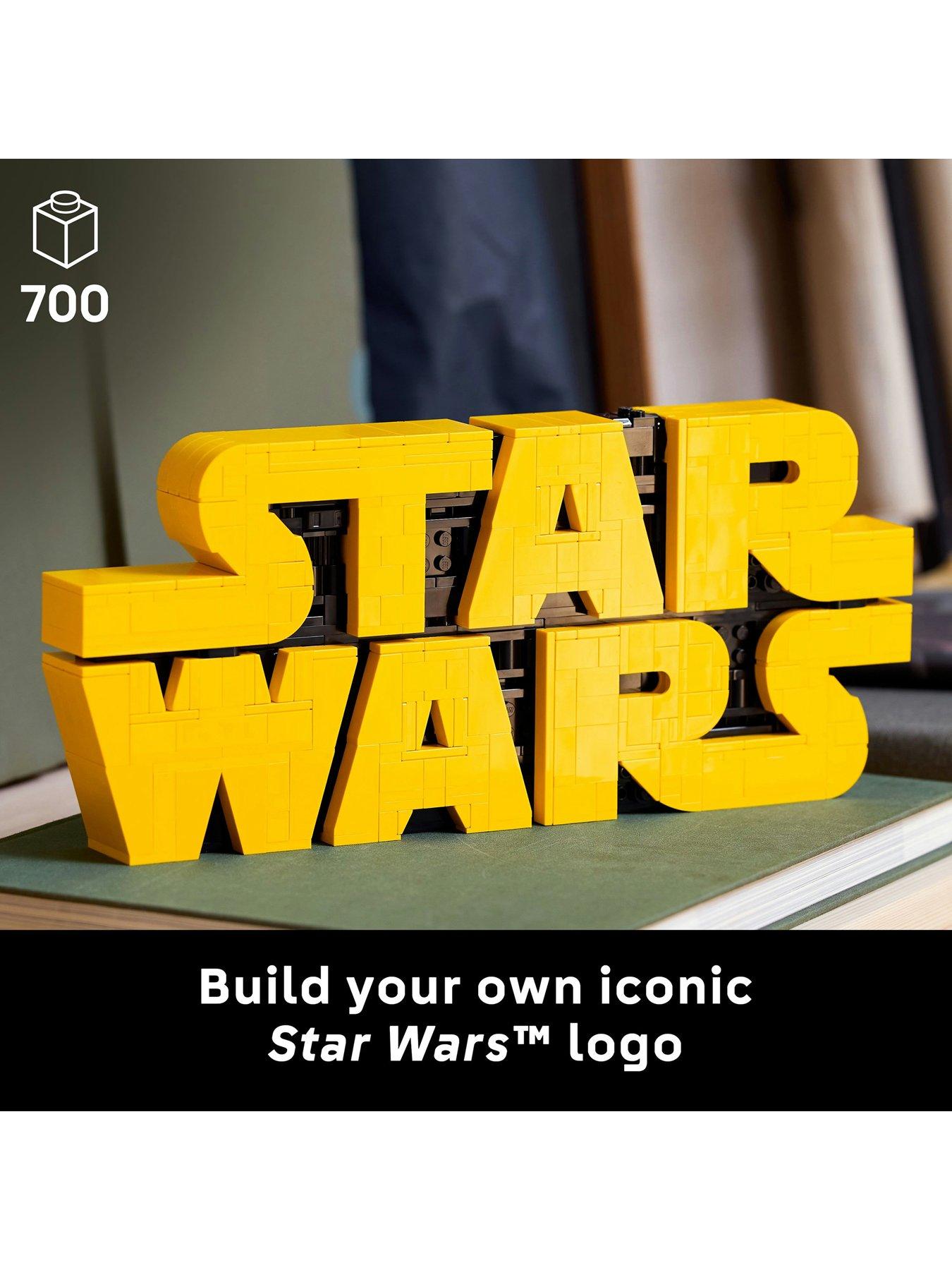 LEGO Star Wars Brick-Built Star Wars Logo Set 75407 | Very