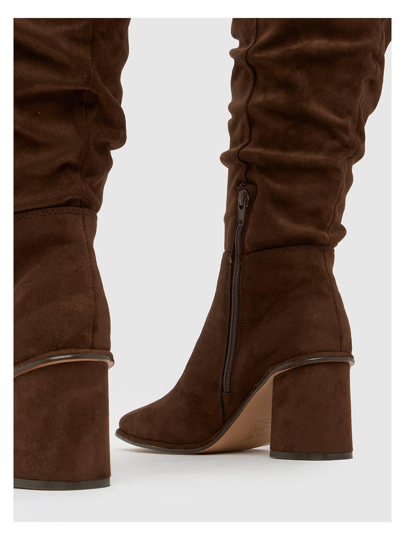 SCHUH Daria Knee High Boots - Brown | Very