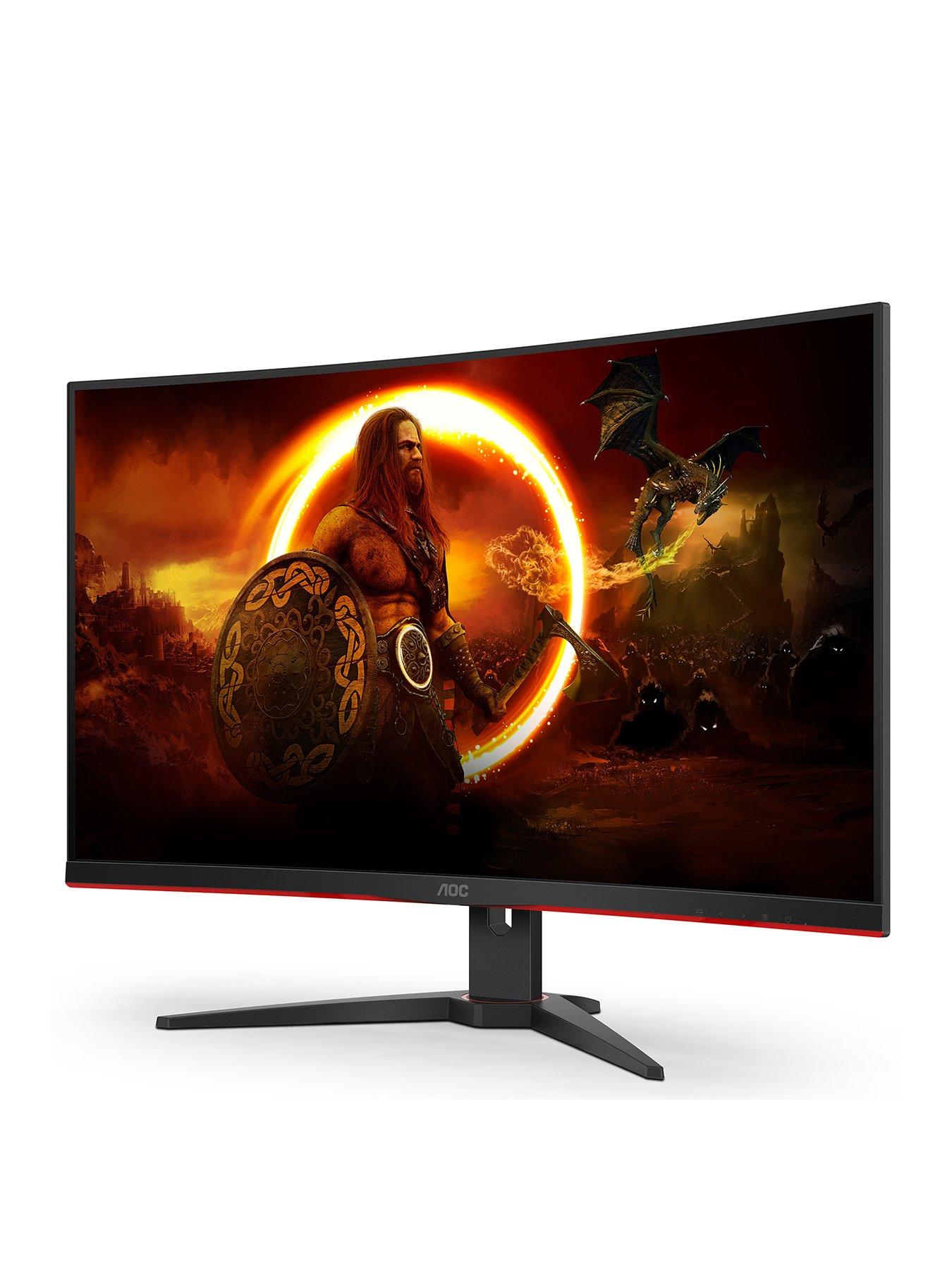 AOC Gaming C32G2ZE Curved Gaming Monitor - 32in FHD (1920 x 1080 ...