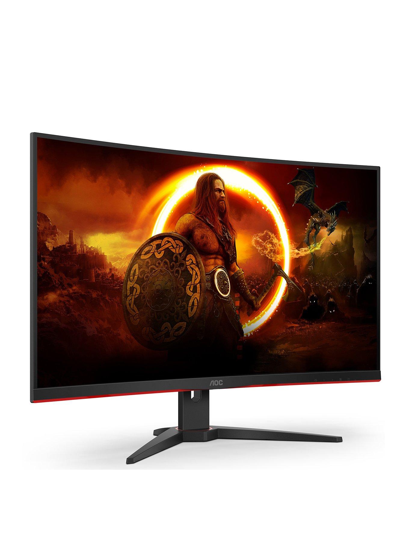 AOC Gaming C32G2ZE Curved Gaming Monitor - 32in FHD (1920 x 1080 ...