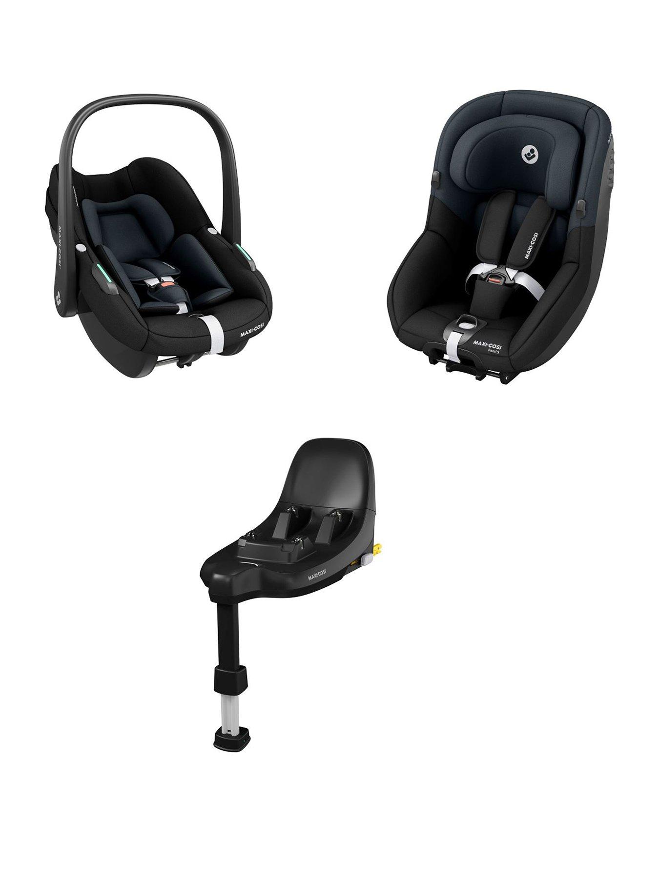 Maxi-Cosi KIT Pebble S, Pearl S & FamilyFix S Base Black | Very