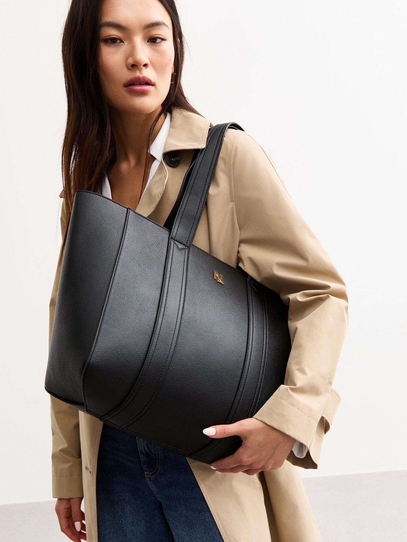 New Look NL Logo Detail Tote Bag - Black | Very