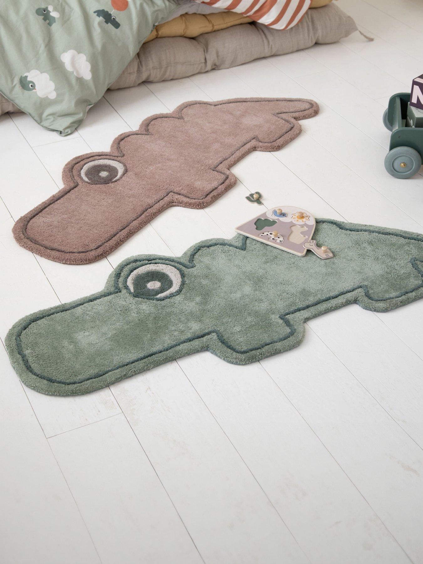Done by Deer Croco Rug - Pink | Very
