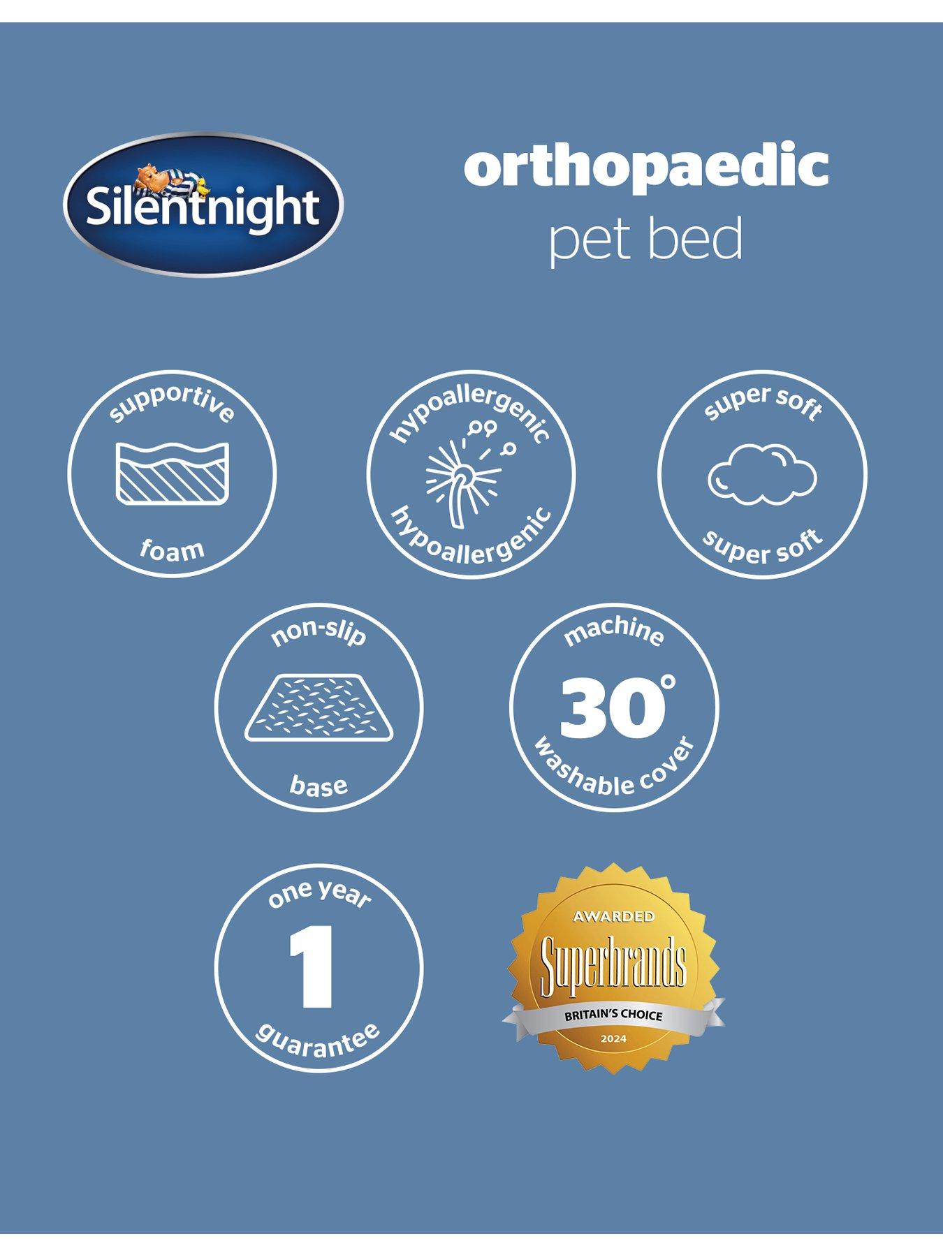 Silentnight Orthopaedic Pet Bed - Natural | Very