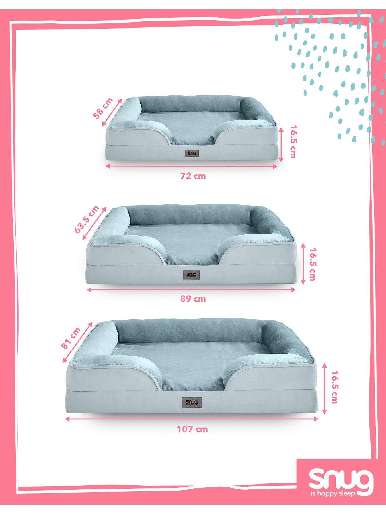 Snug Orthopaedic Pet Bed - Blue | Very