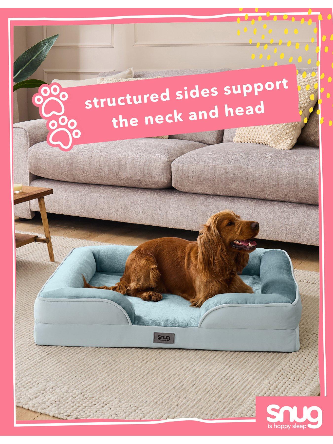Snug Orthopaedic Pet Bed - Blue | Very