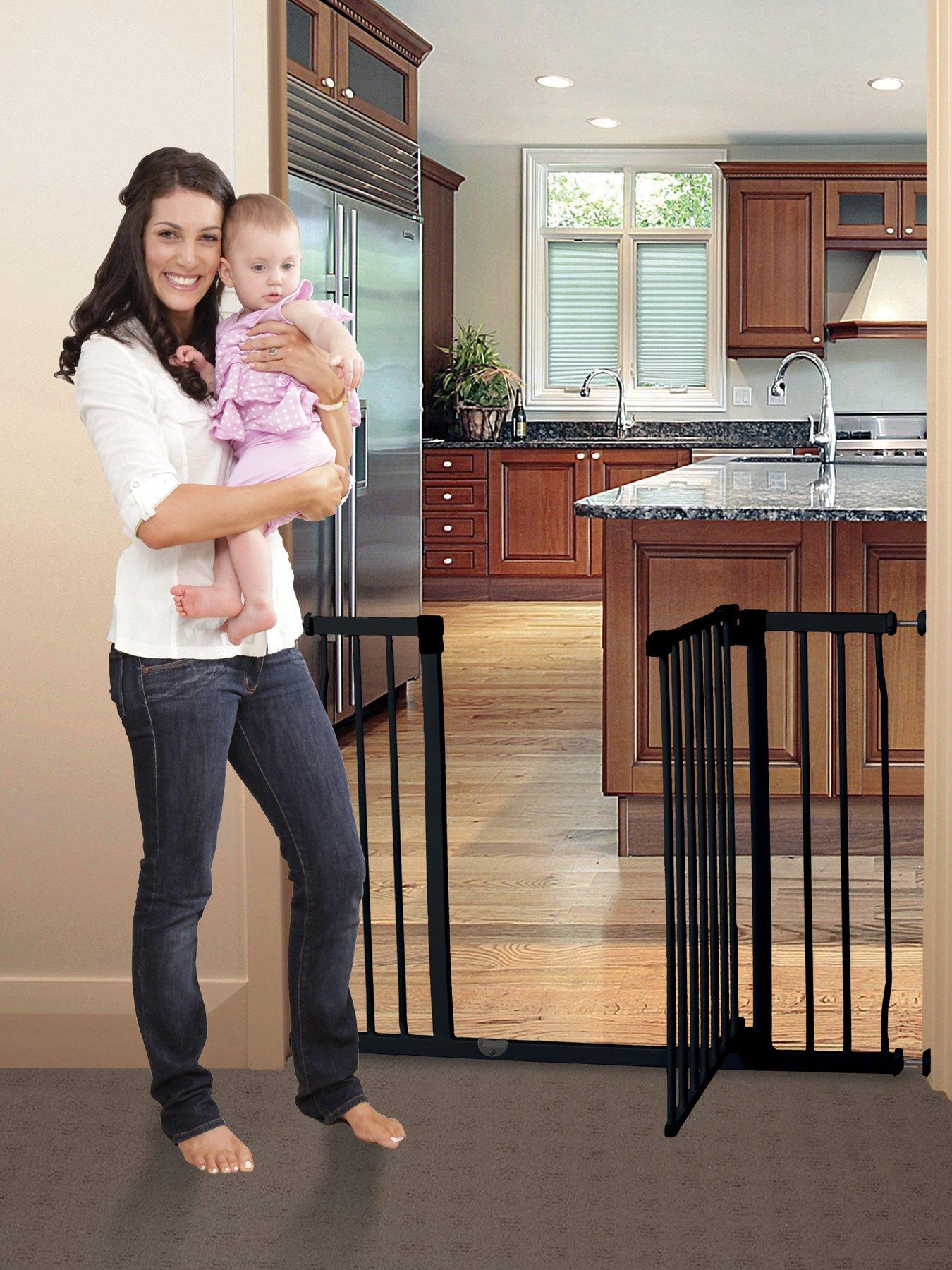 Dreambaby Liberty Safety Gate. - Black (76-81cm) | Very