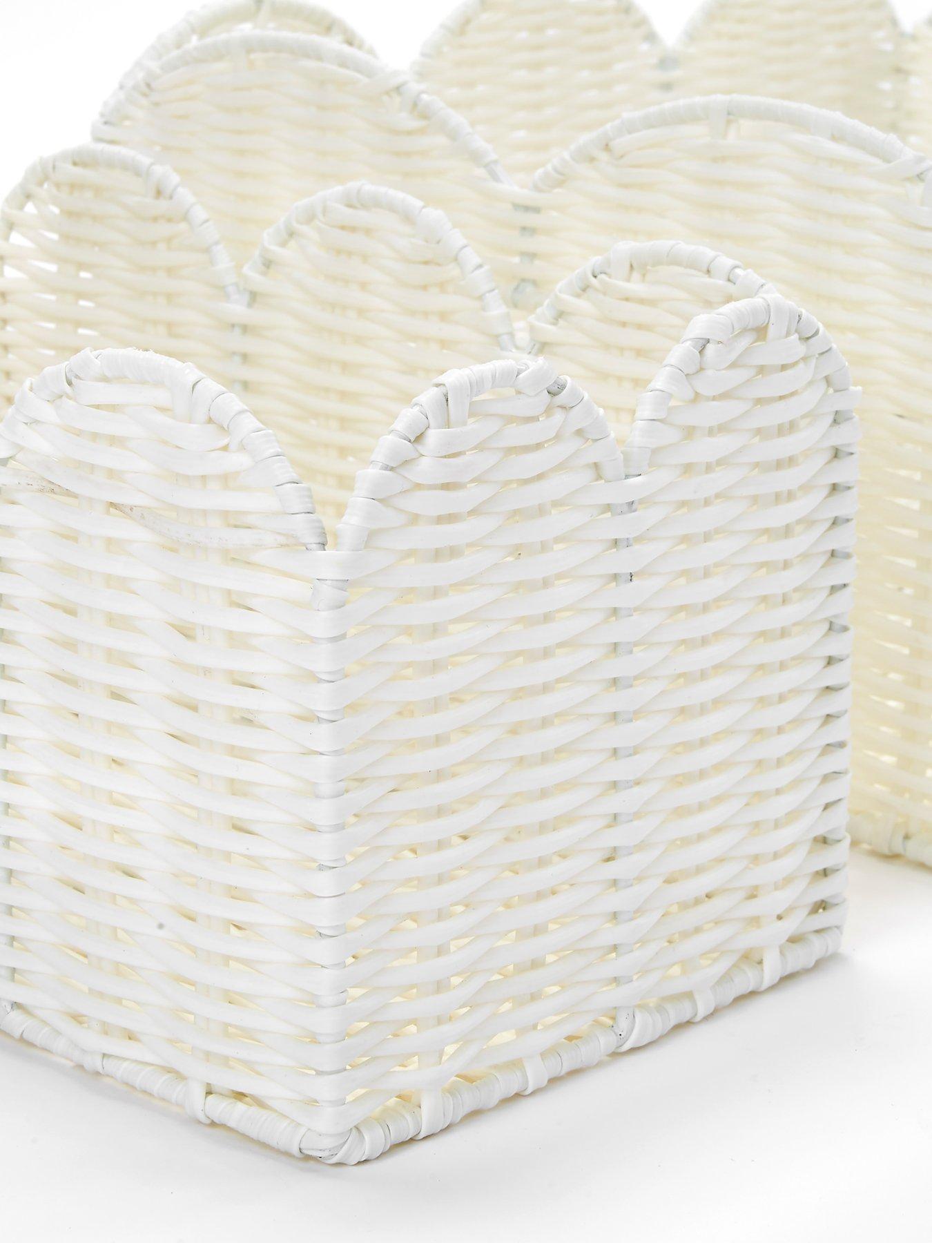 The Very Collection Set of 3 Scallop Storage Baskets | Very