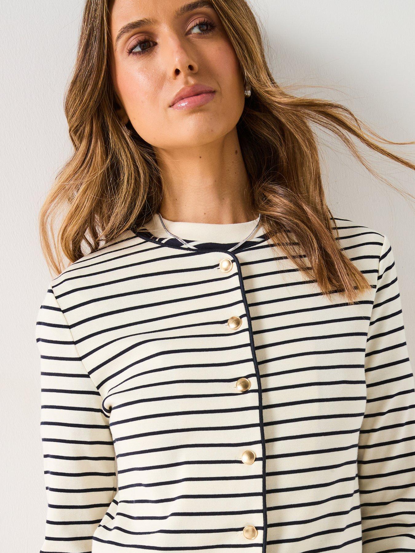 Mango Stripped Knit Cardigan | Very